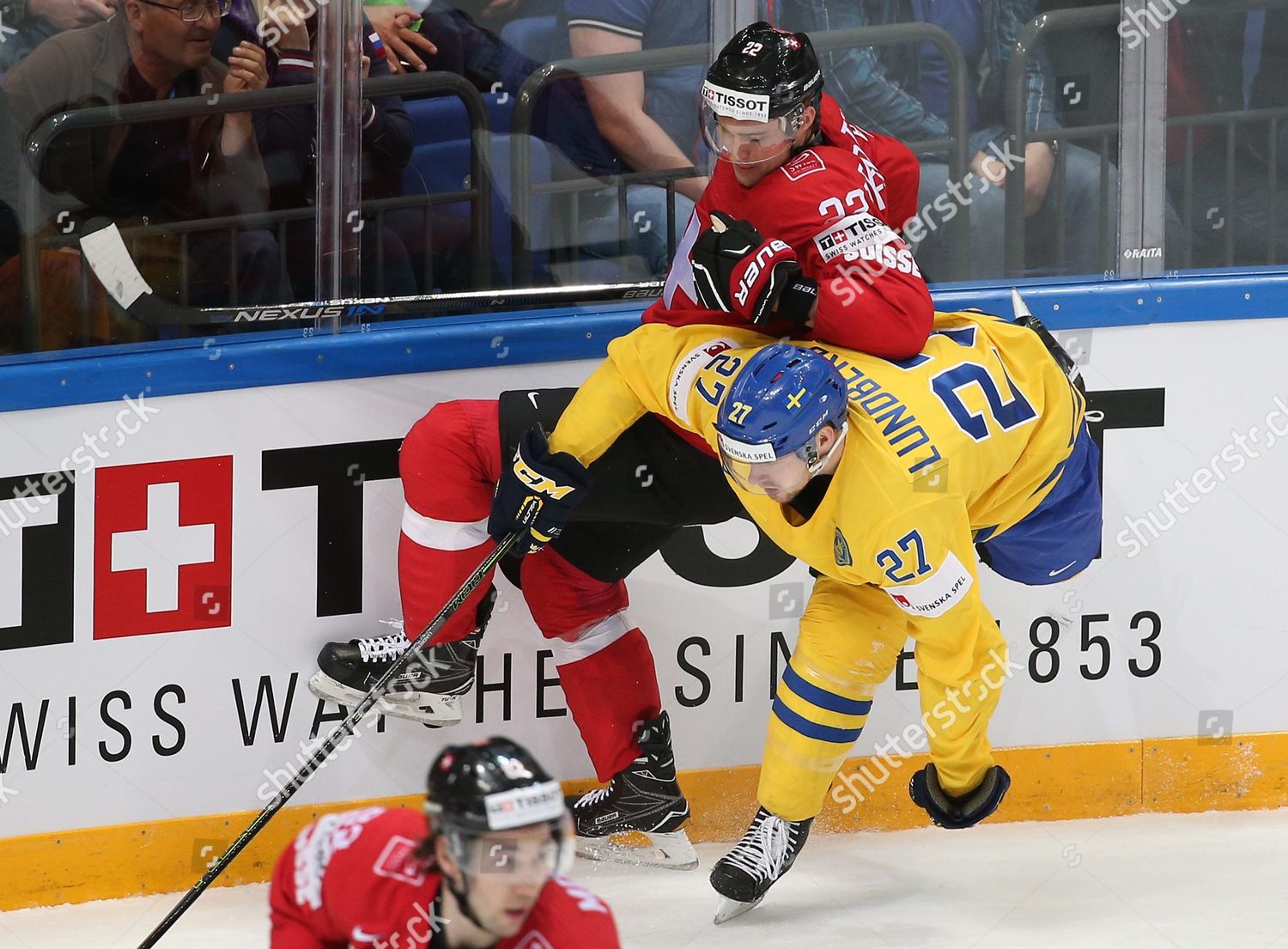 Nino Niederreiter Back Switzerland Action Against Editorial Stock Photo - Stock Image | Shutterstock