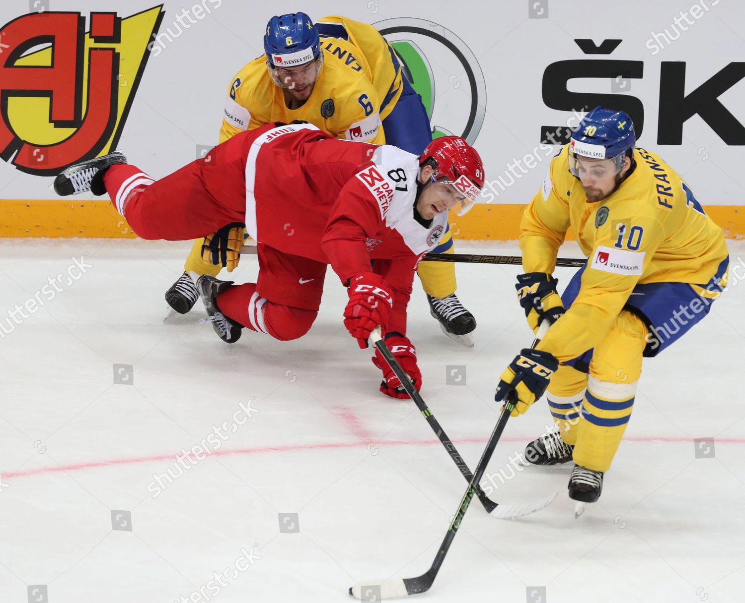 Oscar Fantenberg Back Johan Fransson R Editorial Stock Photo - Stock ...