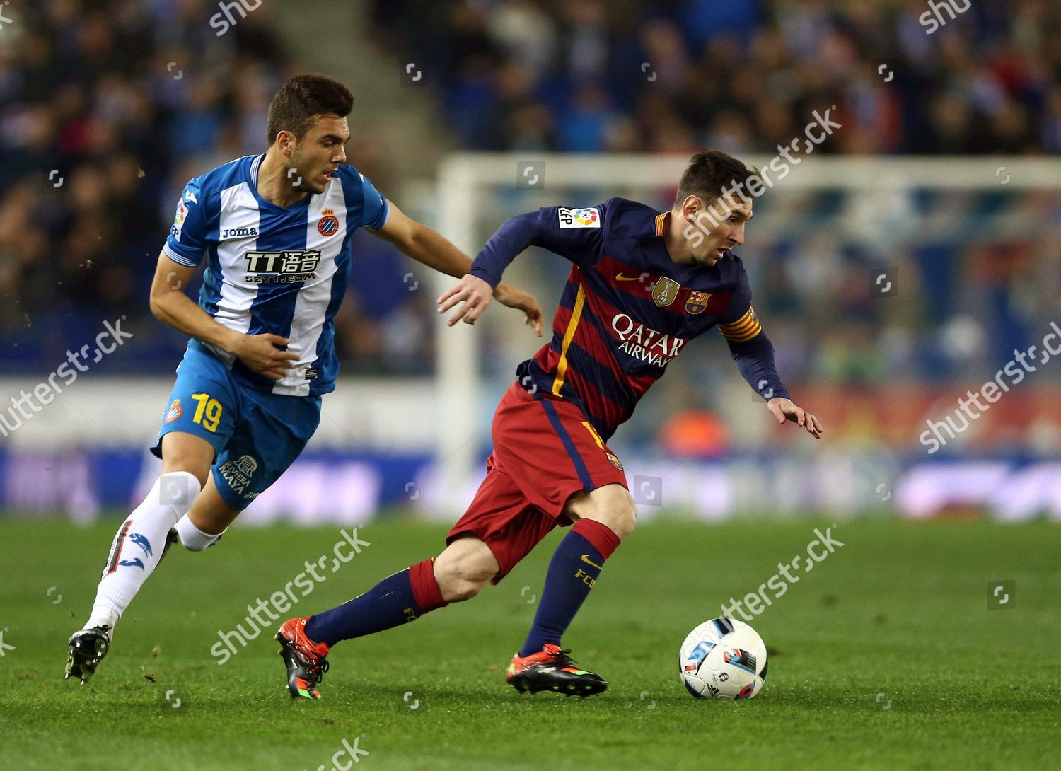 Fc Barcelonas Argentinian Striker Leo Messi Editorial Stock Photo ...