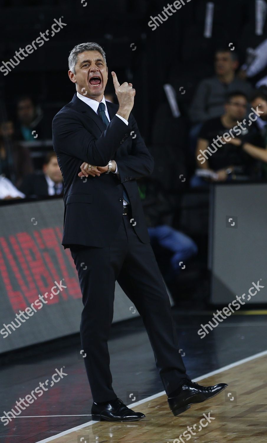 Darussafaka Dogus Head Coach Oktay Mahmuti Editorial Stock Photo ...