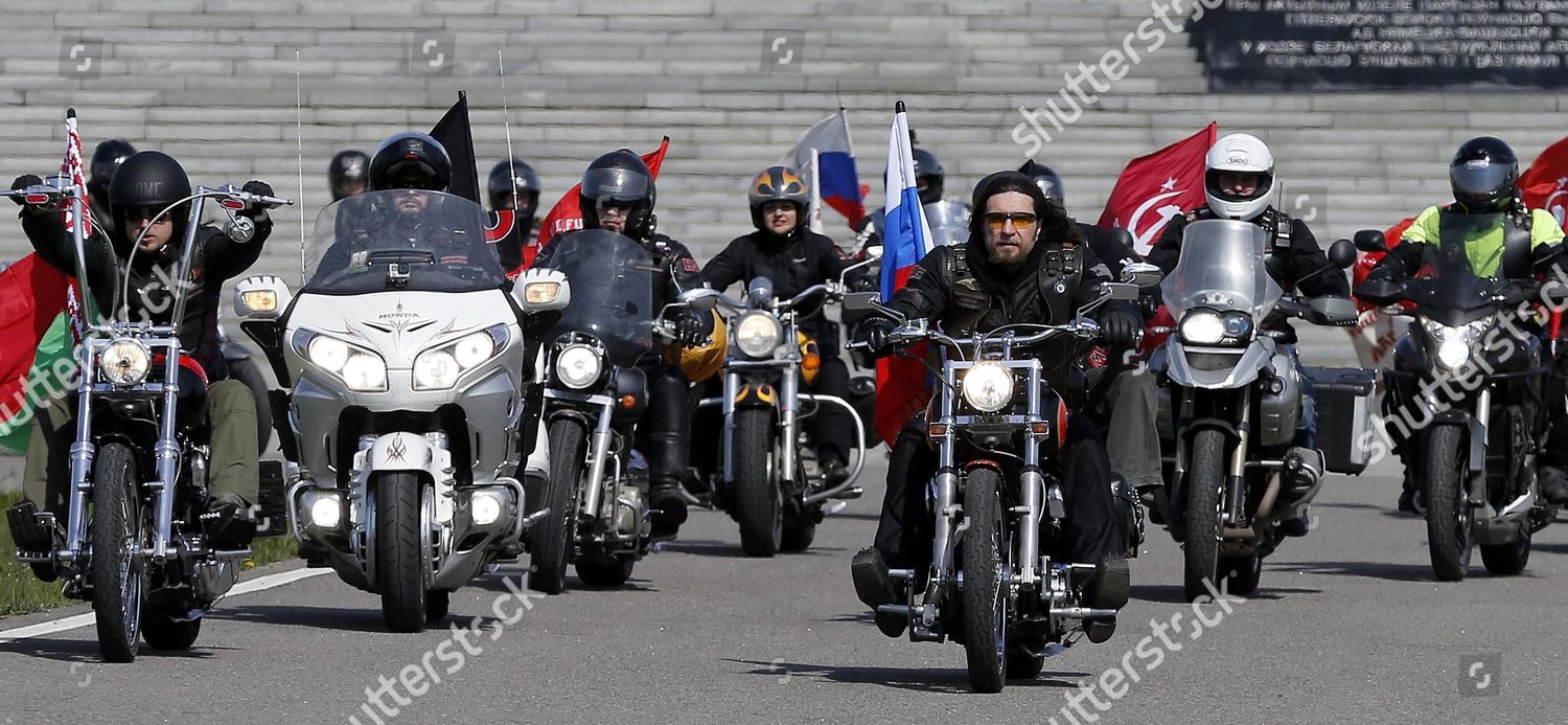 Members Russian Motorcycle Club Night Wolves Editorial Stock Photo ...