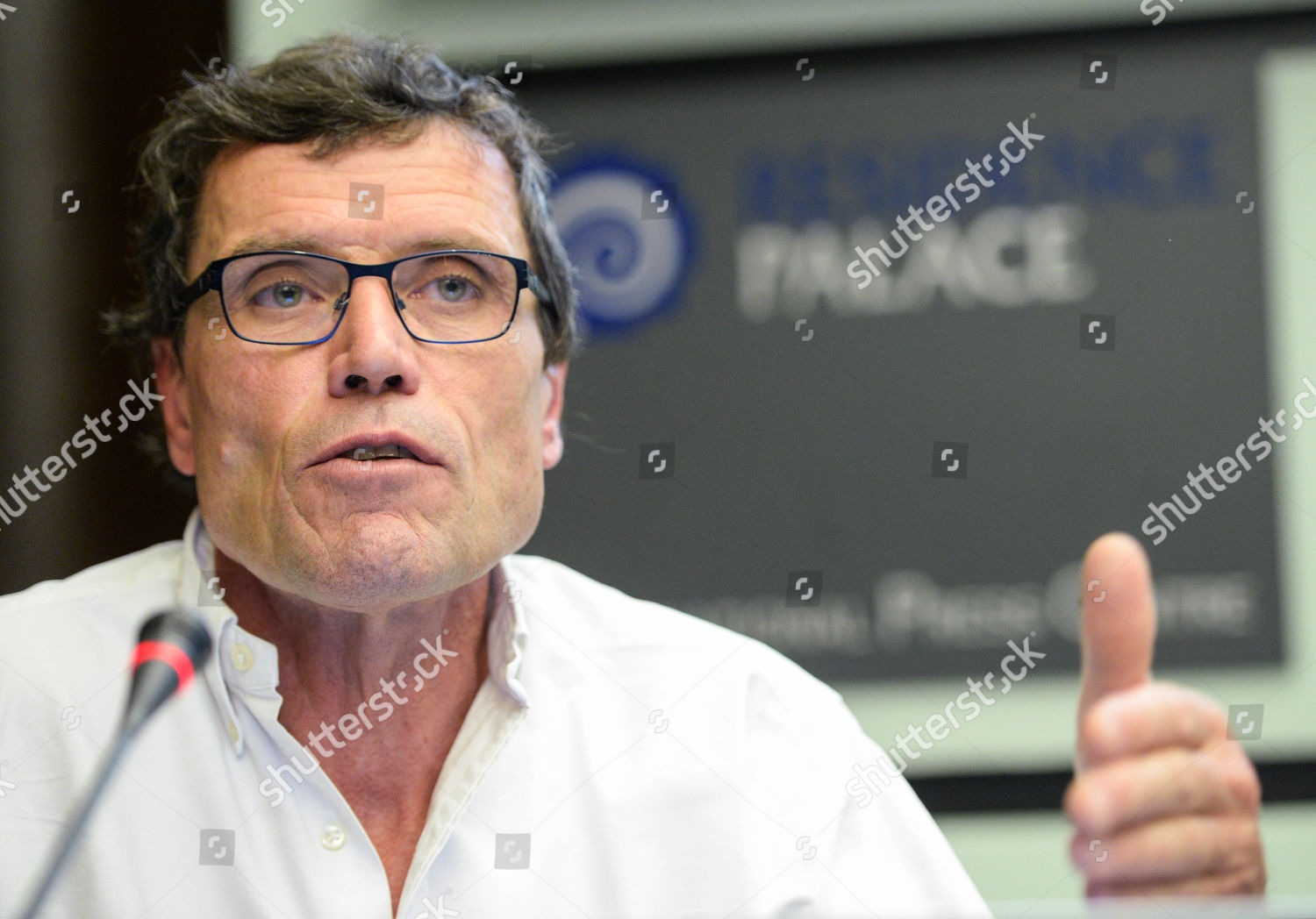 Alain Hubert Founder President International Polar Editorial Stock ...