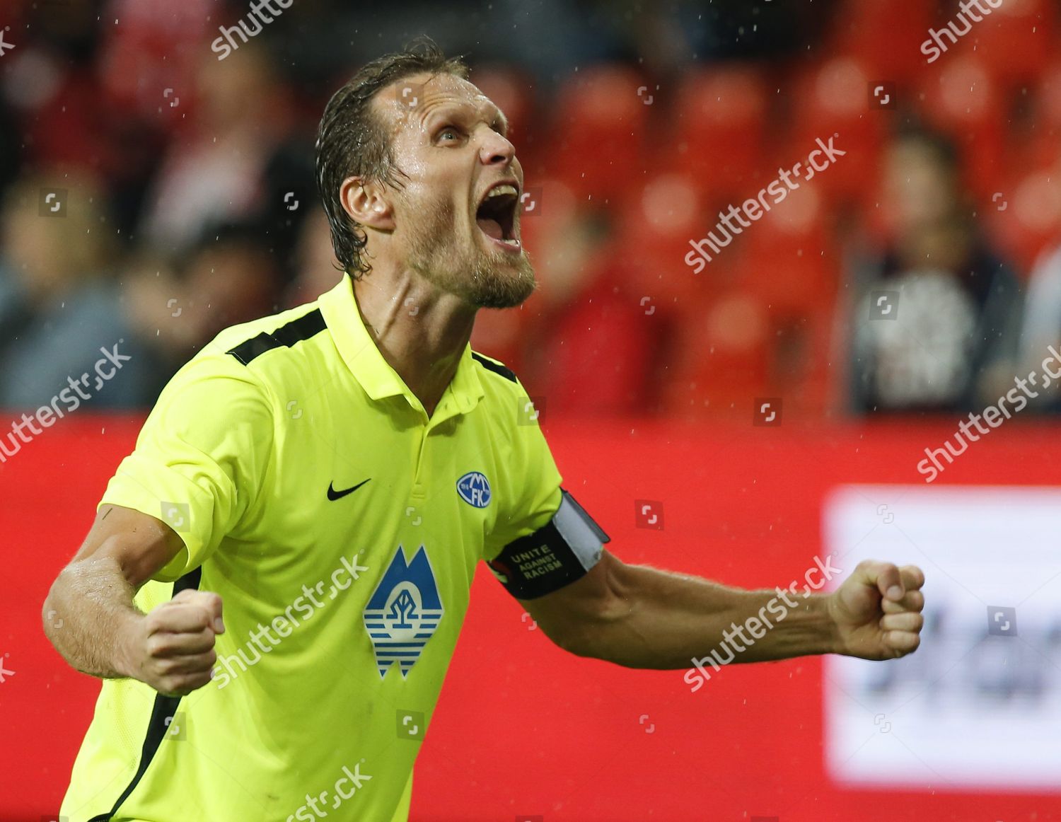 Moldes Player Daniel Berg Hestad Celebrates Editorial Stock Photo ...