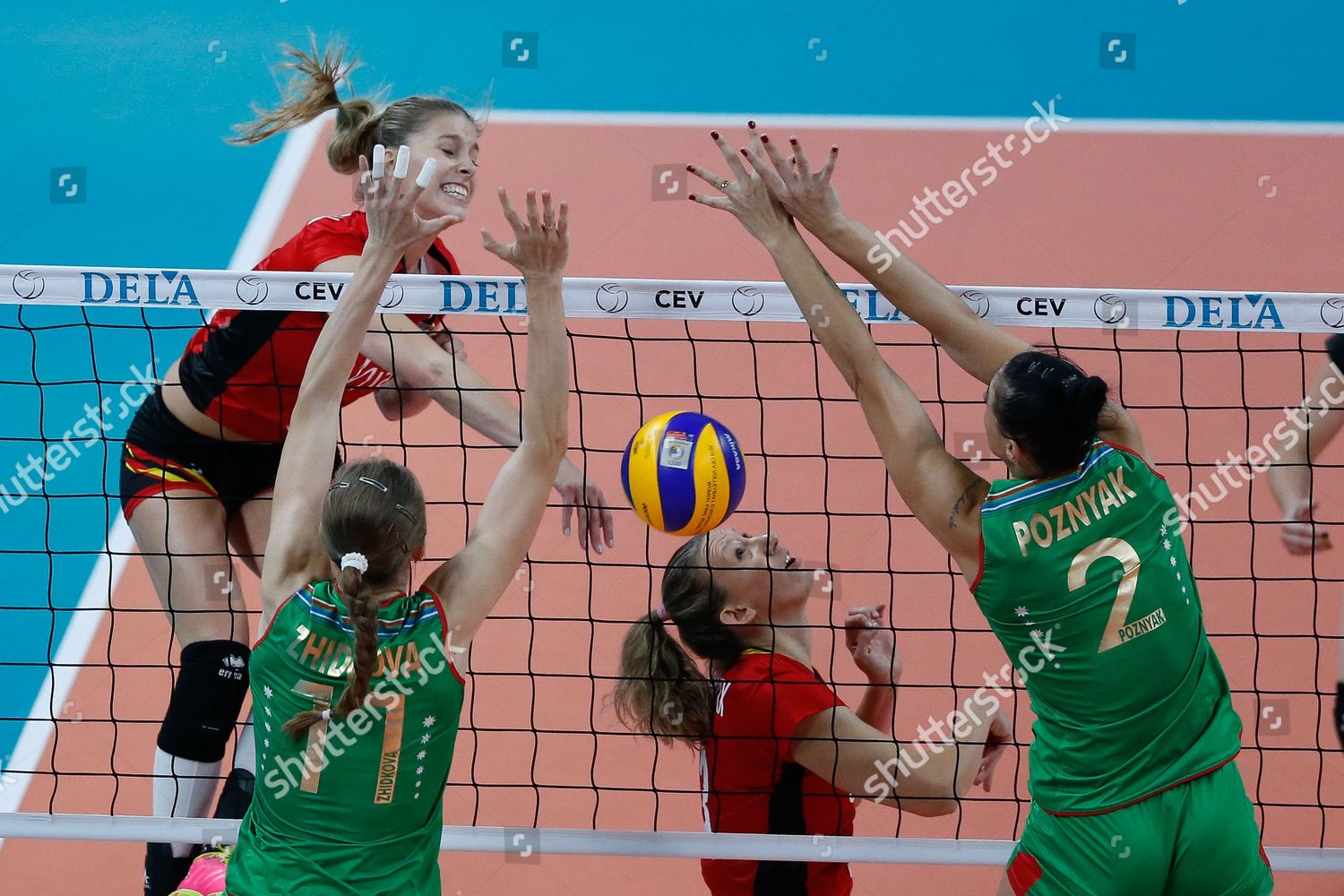 Laura Heyrman L Belgium Plays Against Editorial Stock Photo - Stock ...