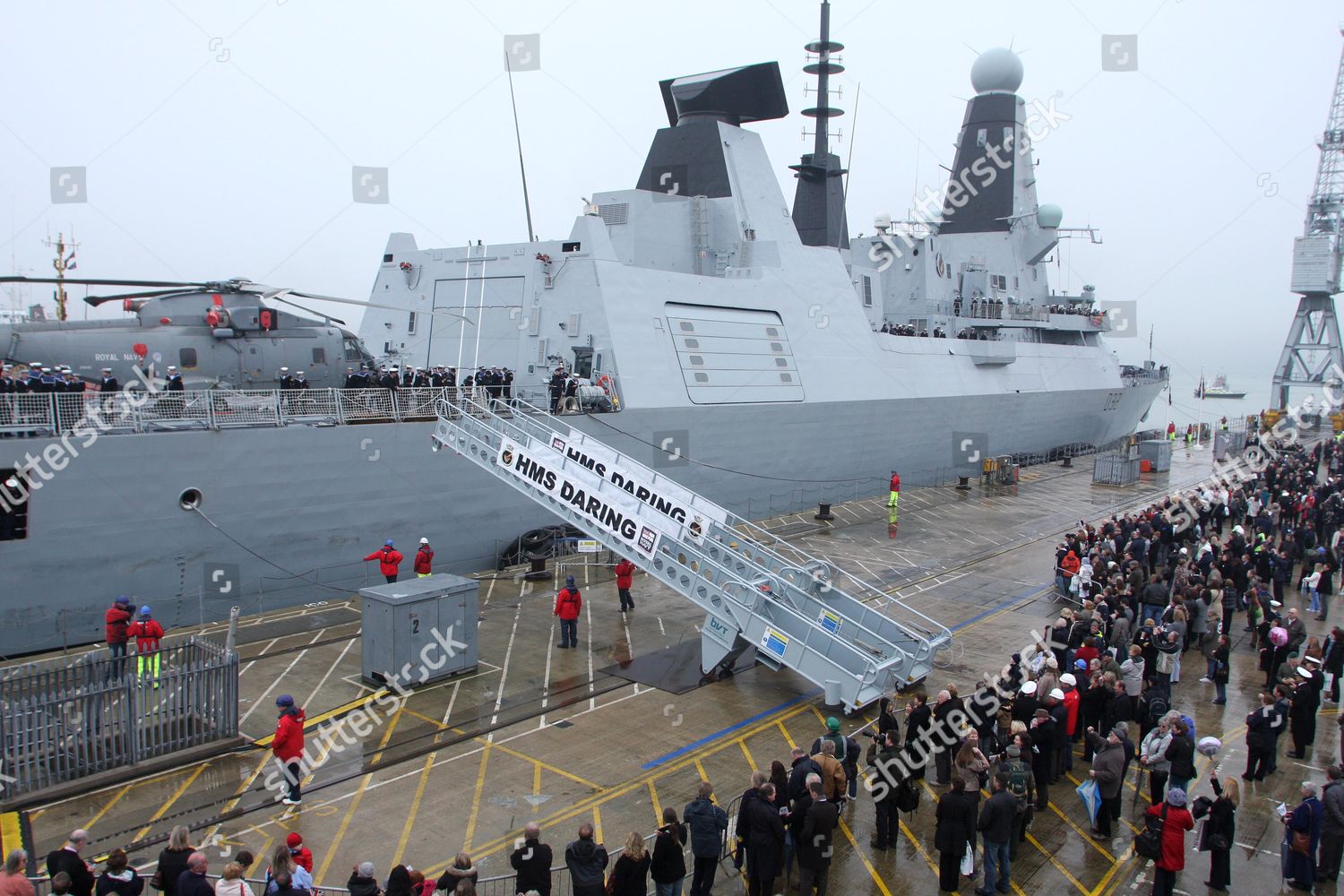 Hms Daring Docks Editorial Stock Photo - Stock Image | Shutterstock