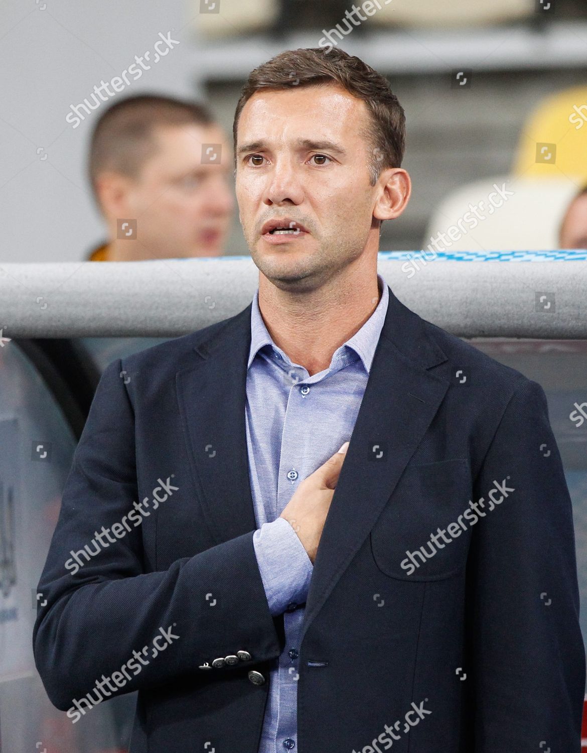 Ukrainian Head Coach Andriy Shevchenko Sings Editorial Stock Photo ...