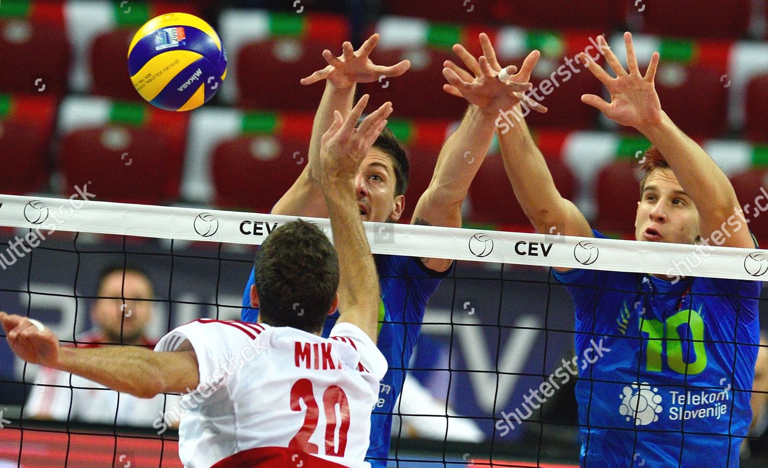 Mateusz Mika L Poland Spikes Ball Editorial Stock Photo - Stock Image ...
