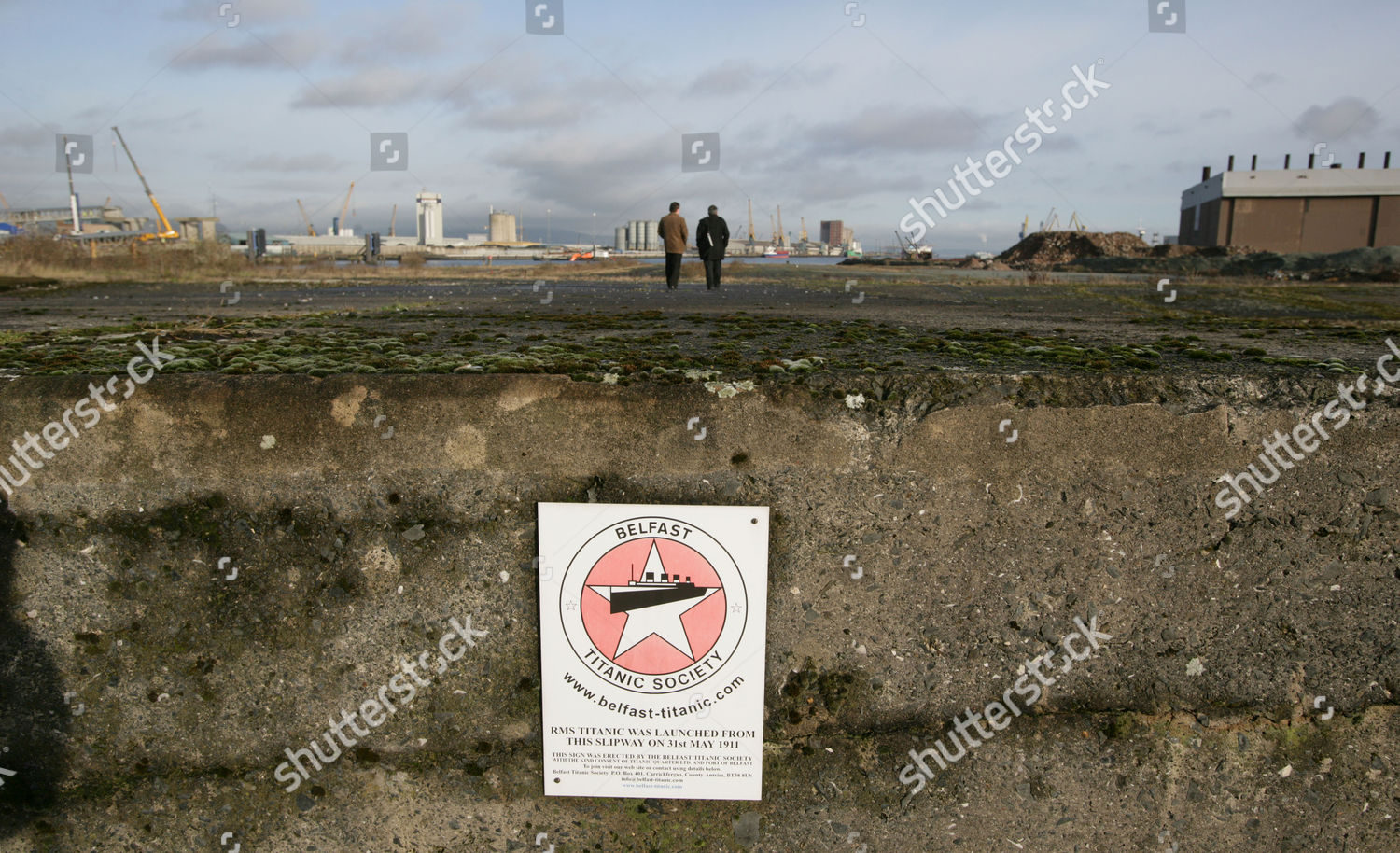 Original Slipway Where Titanic Launched Can Editorial Stock Photo ...