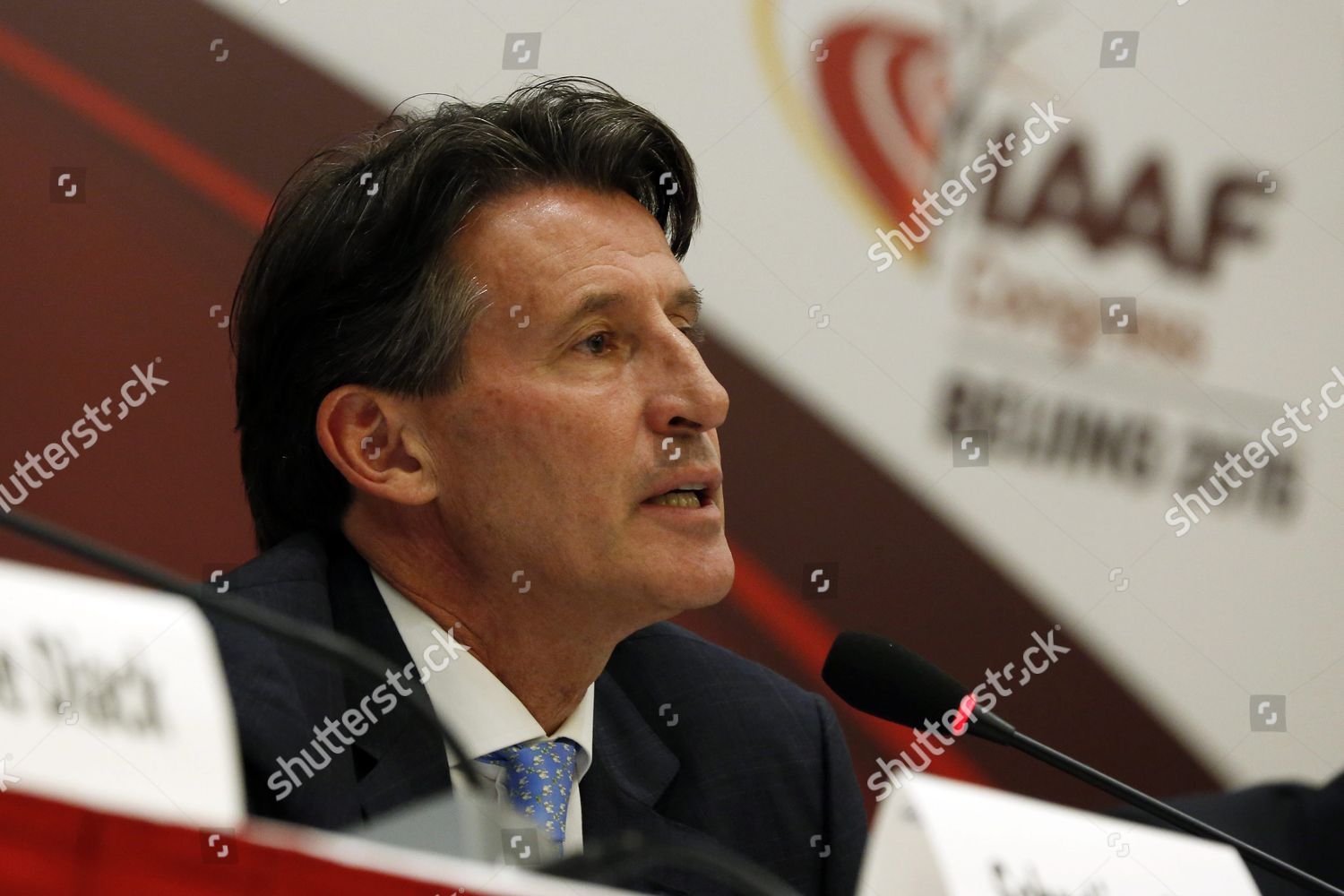 New Iaaf President Former British Olympic Editorial Stock Photo - Stock ...