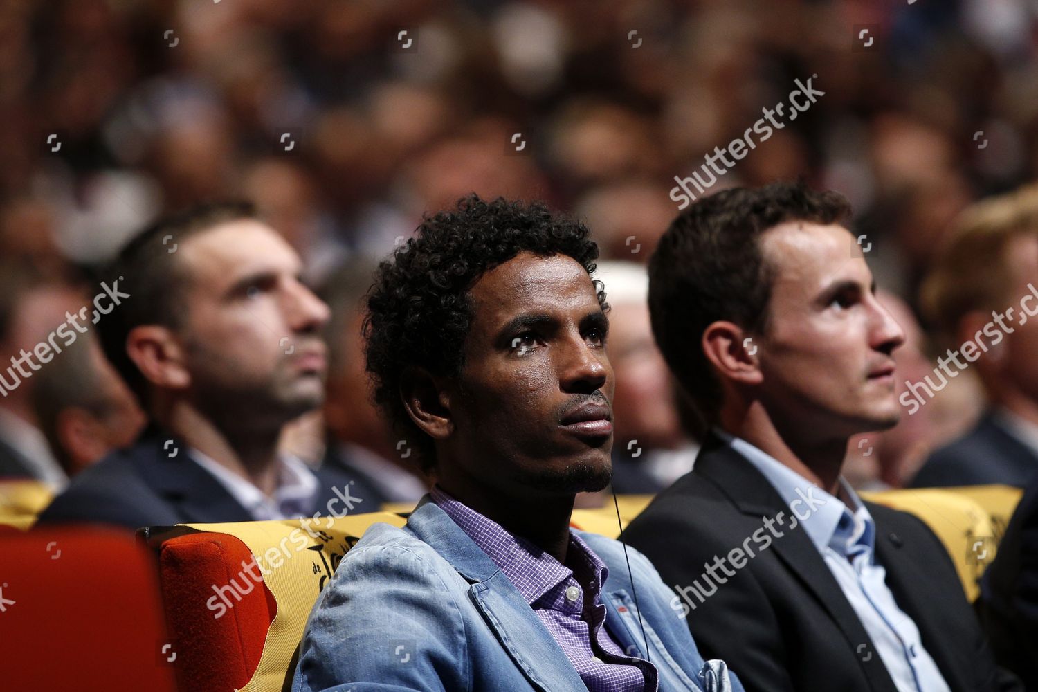 Eritrean Cyclist Daniel Teklehaimanot Attends Presentation Editorial ...