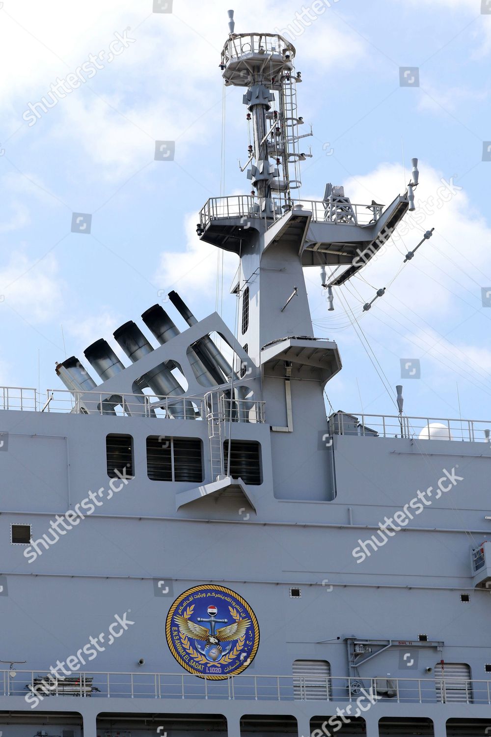 Exterior View Egyptian Mistral Amphibious Assault Editorial Stock Photo ...
