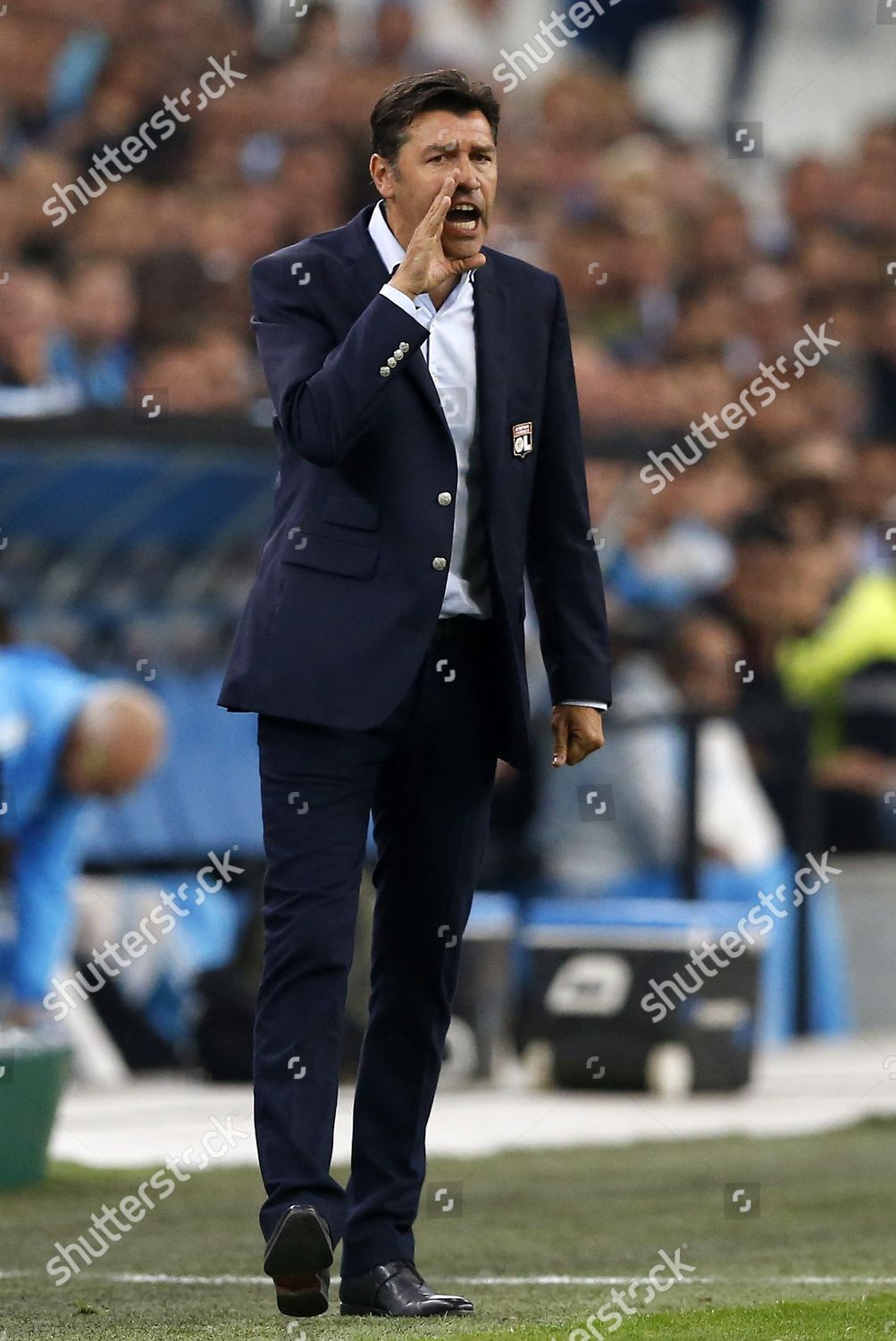 Hubert Fournier Head Coach Olympique Lyonnais Editorial Stock Photo ...