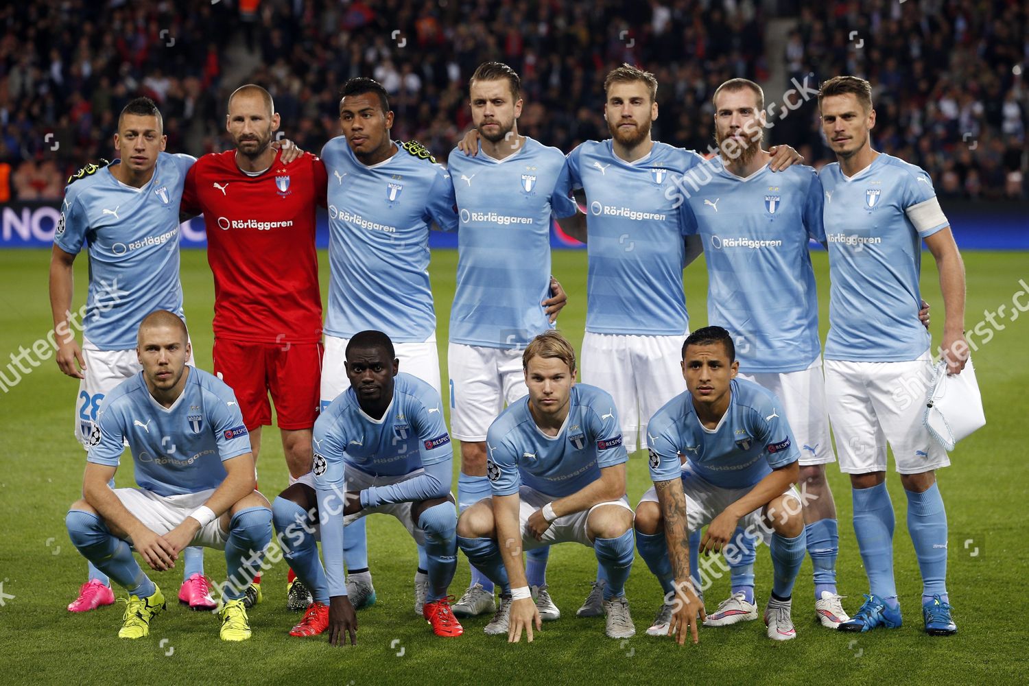 Malmo Soccer Players Pose Team Picture Editorial Stock Photo - Stock ...