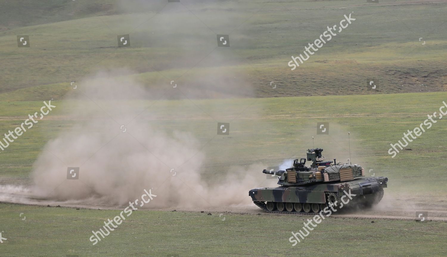 Us M1a2 Abrams Main Battle Tank Editorial Stock Photo - Stock Image ...