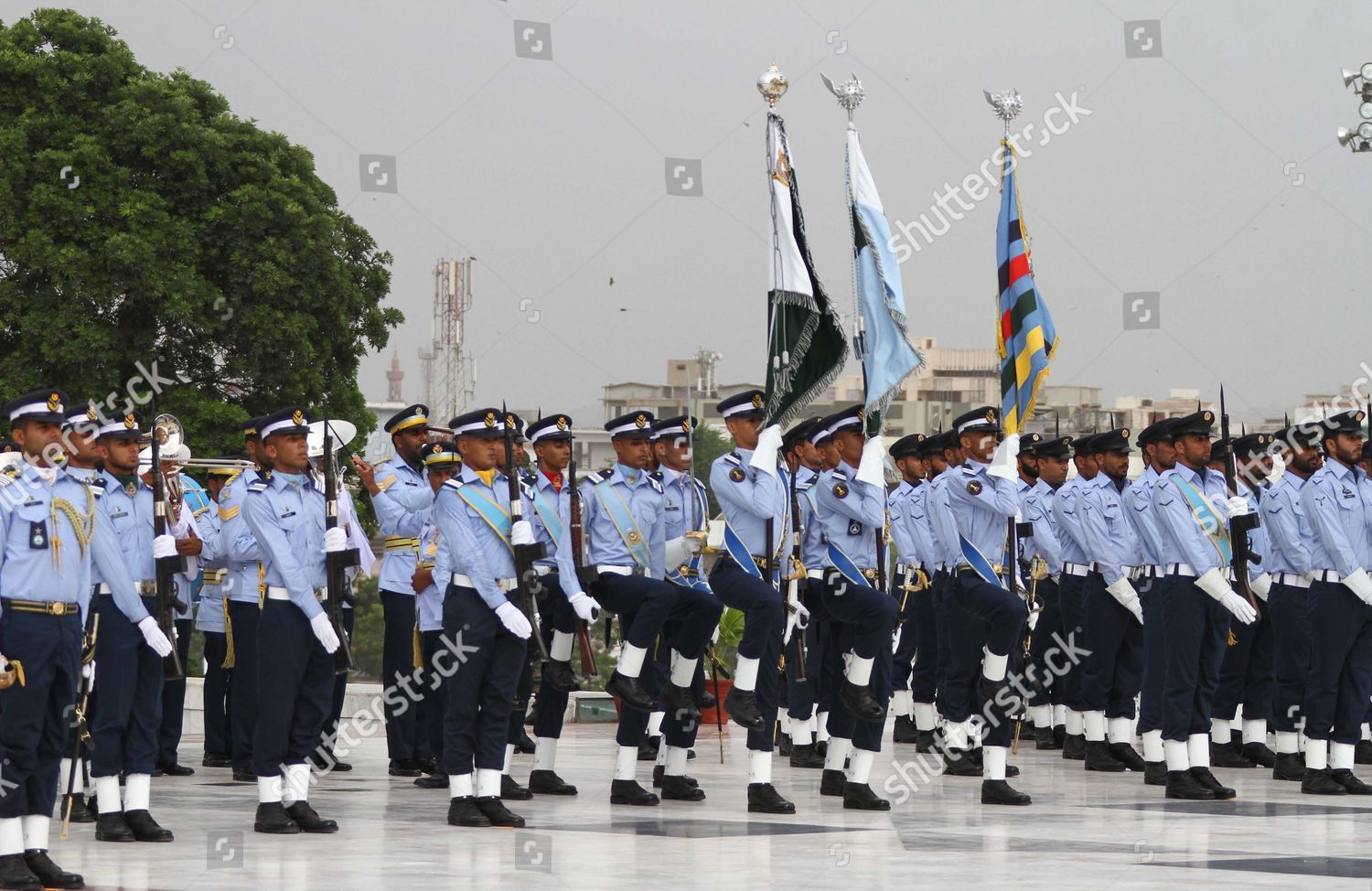 Pakistan Air Force Cadets March During Editorial Stock Photo - Stock ...