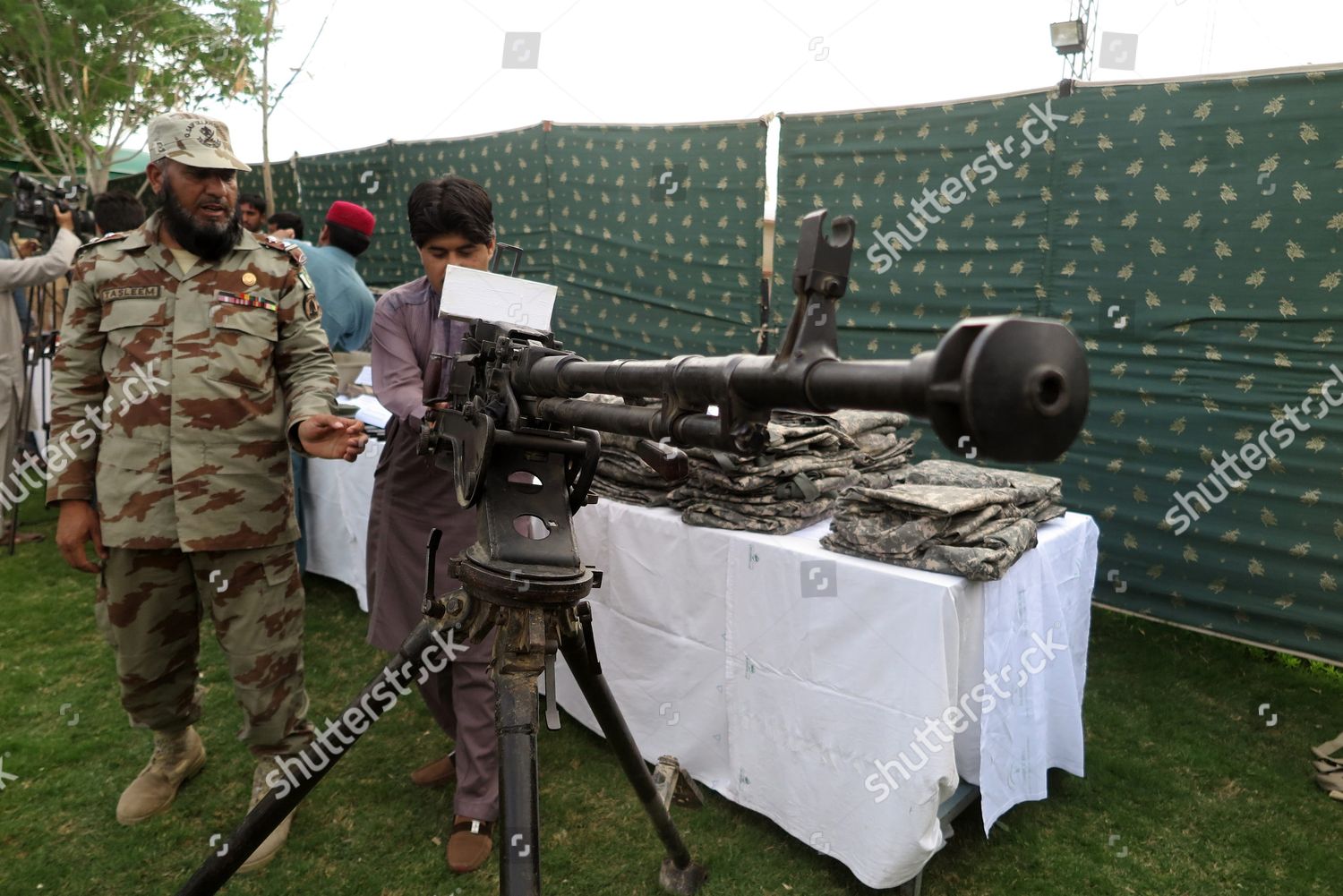 Pakistani Paramilitary Frontier Corps Officers Display Editorial Stock ...