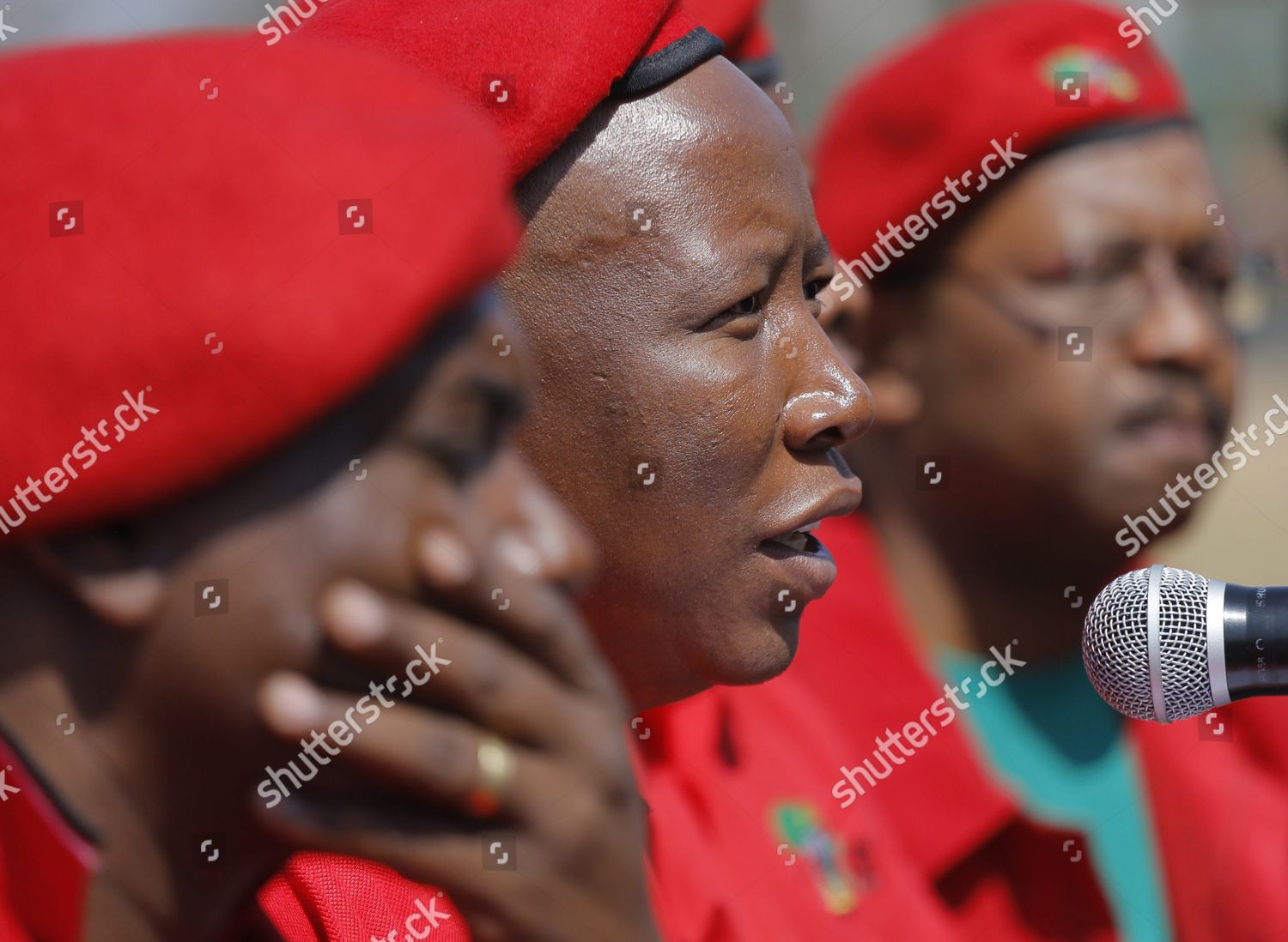 Leader Eff Economic Freedom Fighters Party Editorial Stock Photo ...