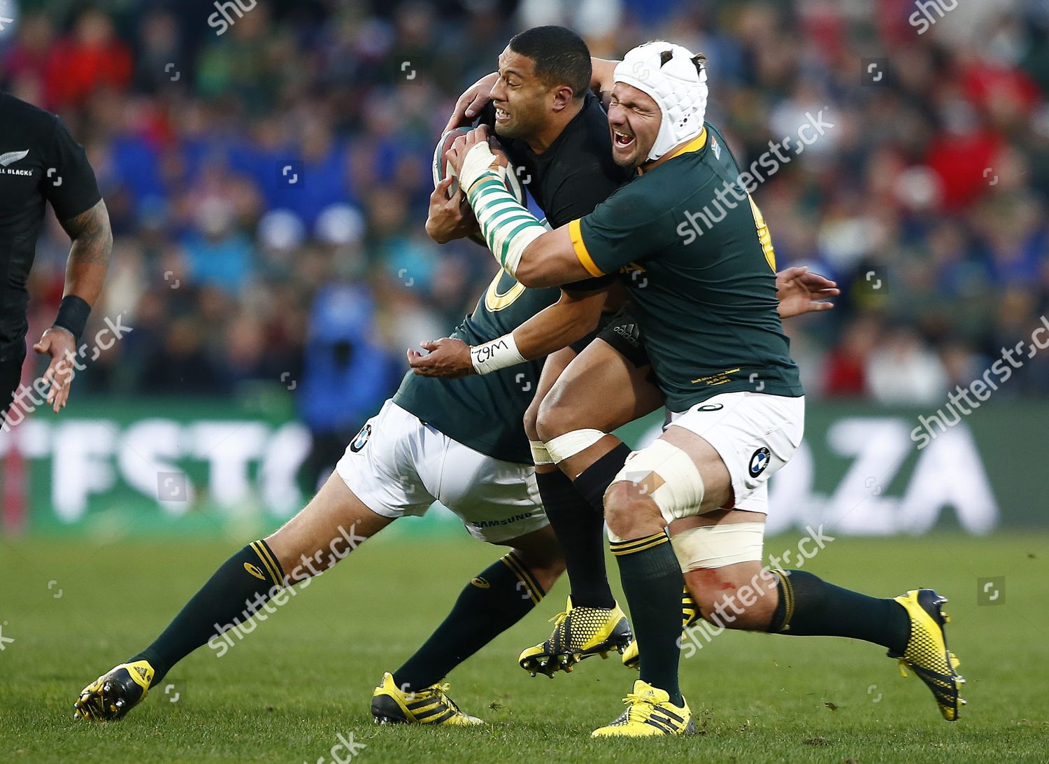 Heinrich Brussow R Handre Pollard Springboks Editorial Stock Photo ...