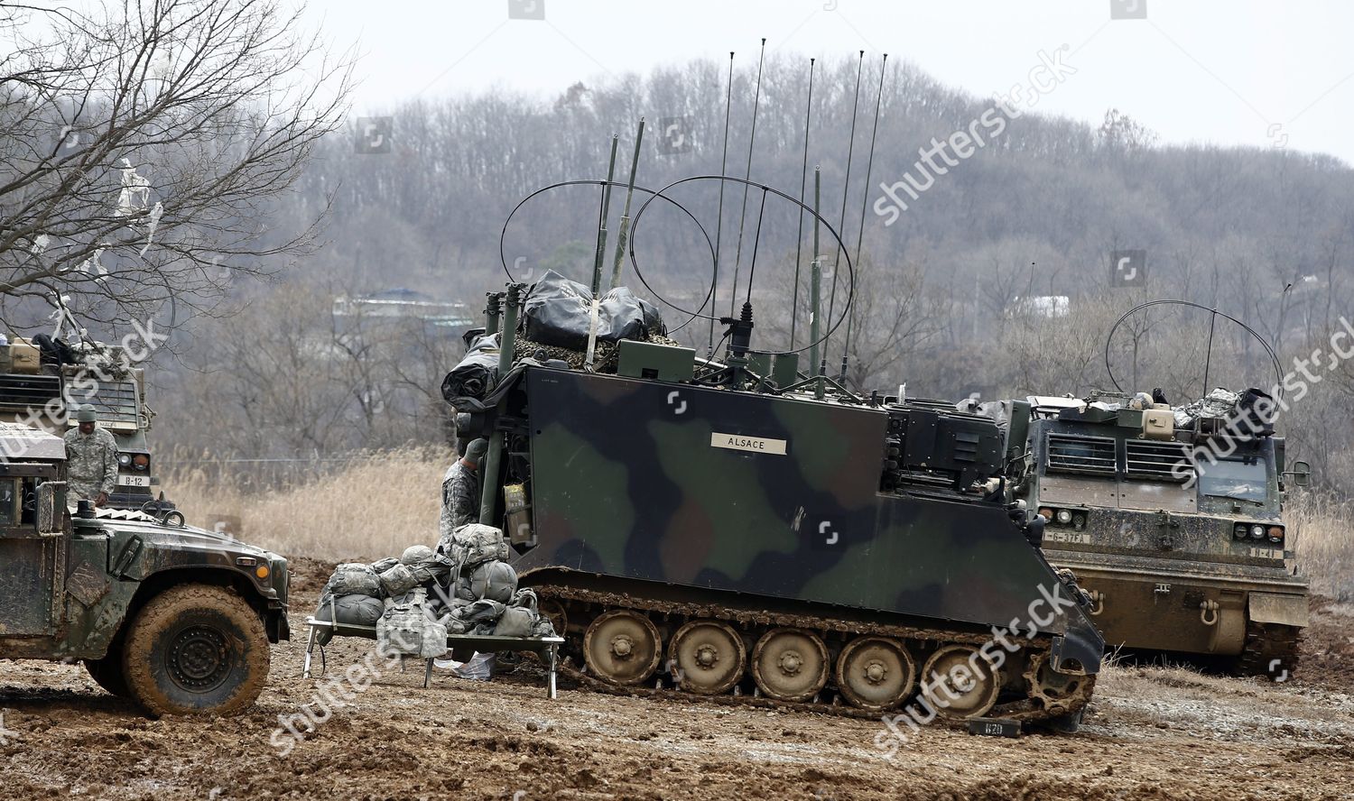 Us Army Soldiers Multiple Launcher Rocket Editorial Stock Photo - Stock ...