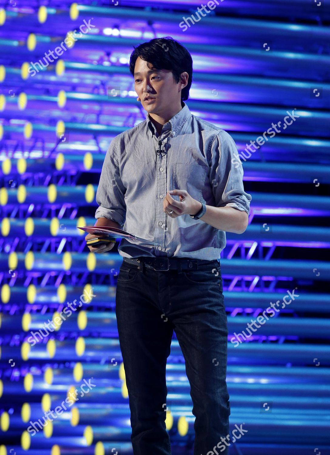Us Comedy Writer Daniel Chun Speaks Editorial Stock Photo - Stock Image ...