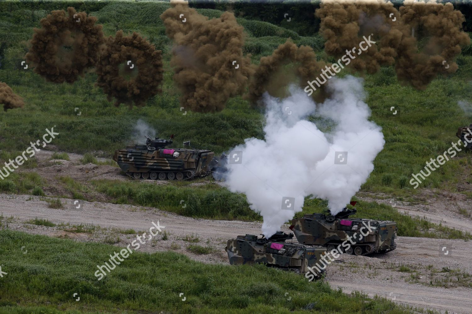Korea Amphibious Assault Vehicle Kaav Together Editorial Stock Photo ...
