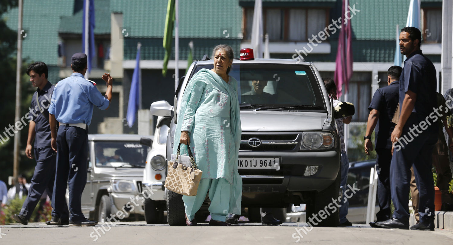 Indian National Congress Senior Leader Ambika Editorial Stock Photo ...