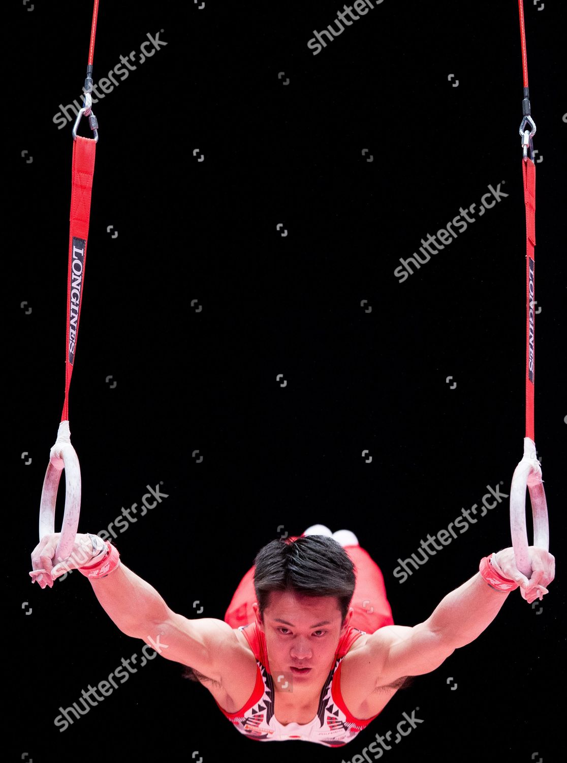 Tanaka Yusuke Japan Performs On Rings Editorial Stock Photo - Stock ...