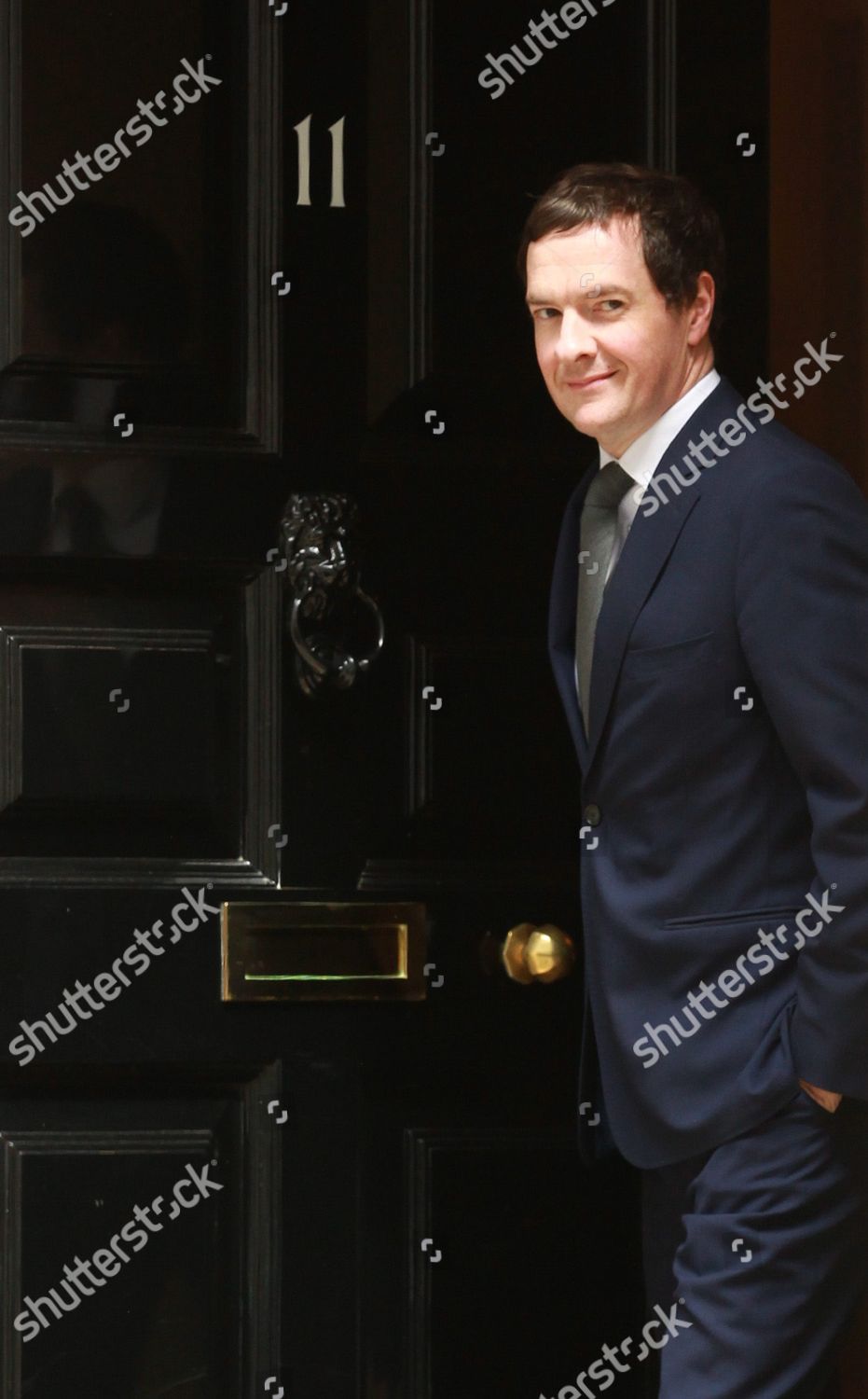 British Chancellor Exchequer George Osbourne Leaves Editorial Stock ...