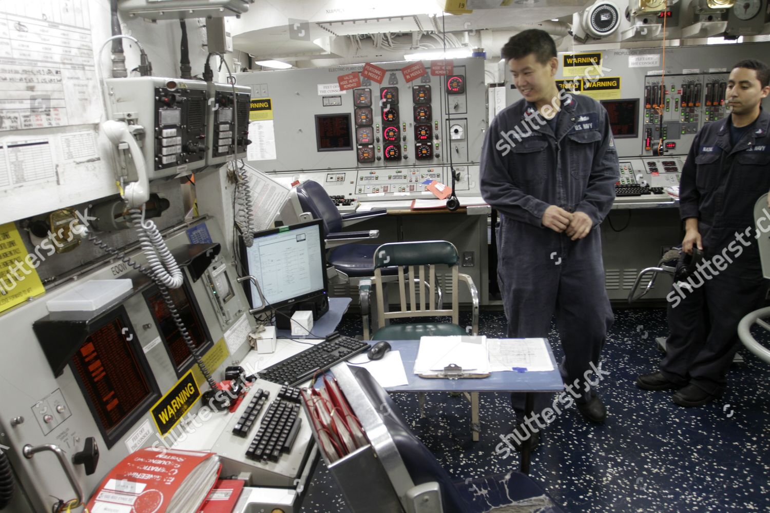 Interior View Arleigh Burkeclass Guided Missile Editorial Stock Photo ...