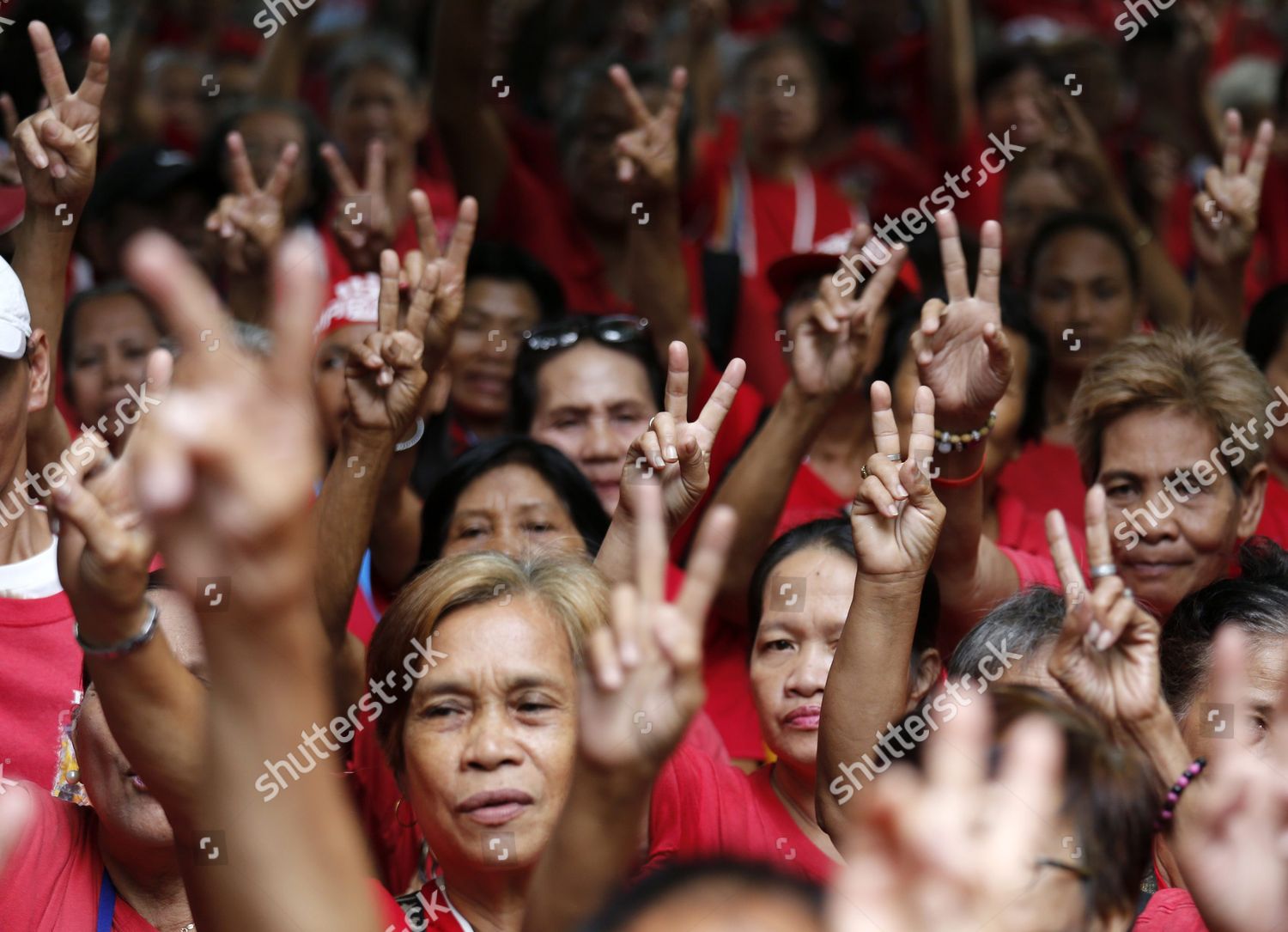Filipino Supporters Late Strongman Ferdinand Marcos Editorial Stock ...