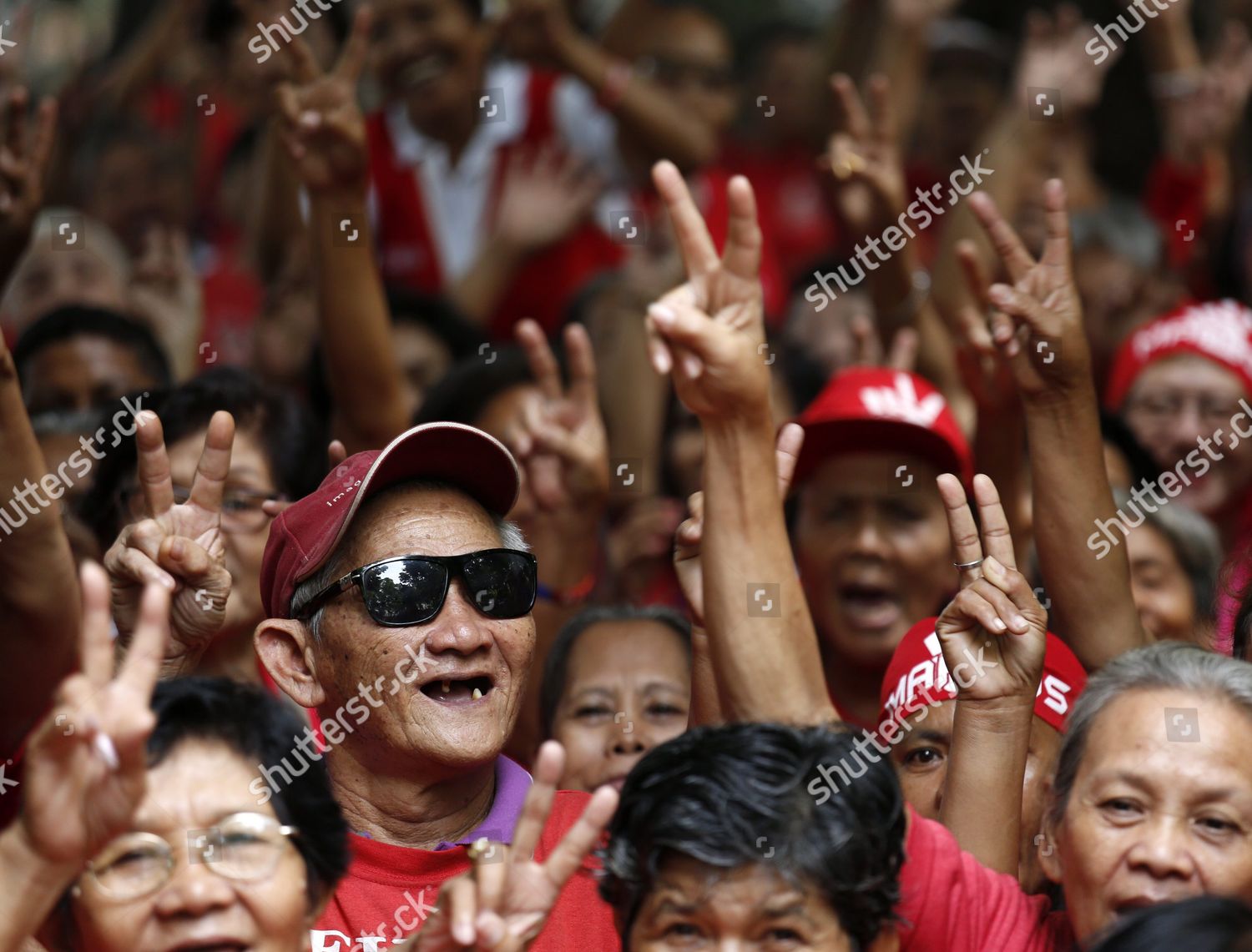 Filipino Supporters Late Strongman Ferdinand Marcos Editorial Stock ...
