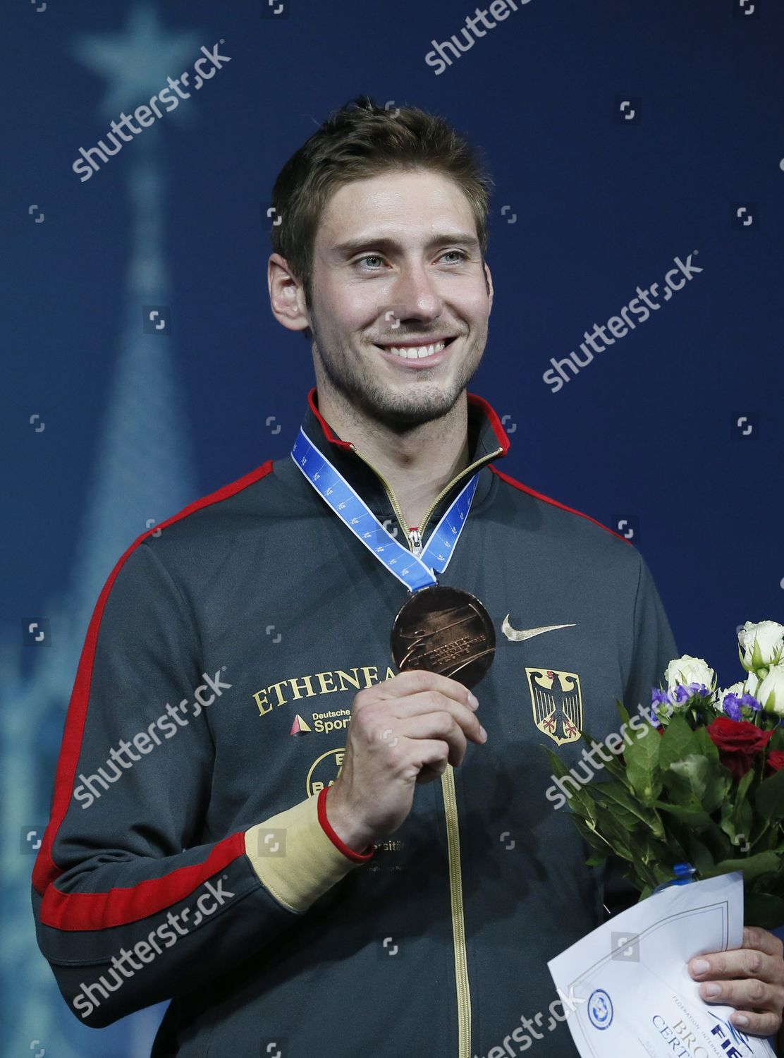 Bronze Medal Winner Max Hartung Germany Editorial Stock Photo - Stock ...