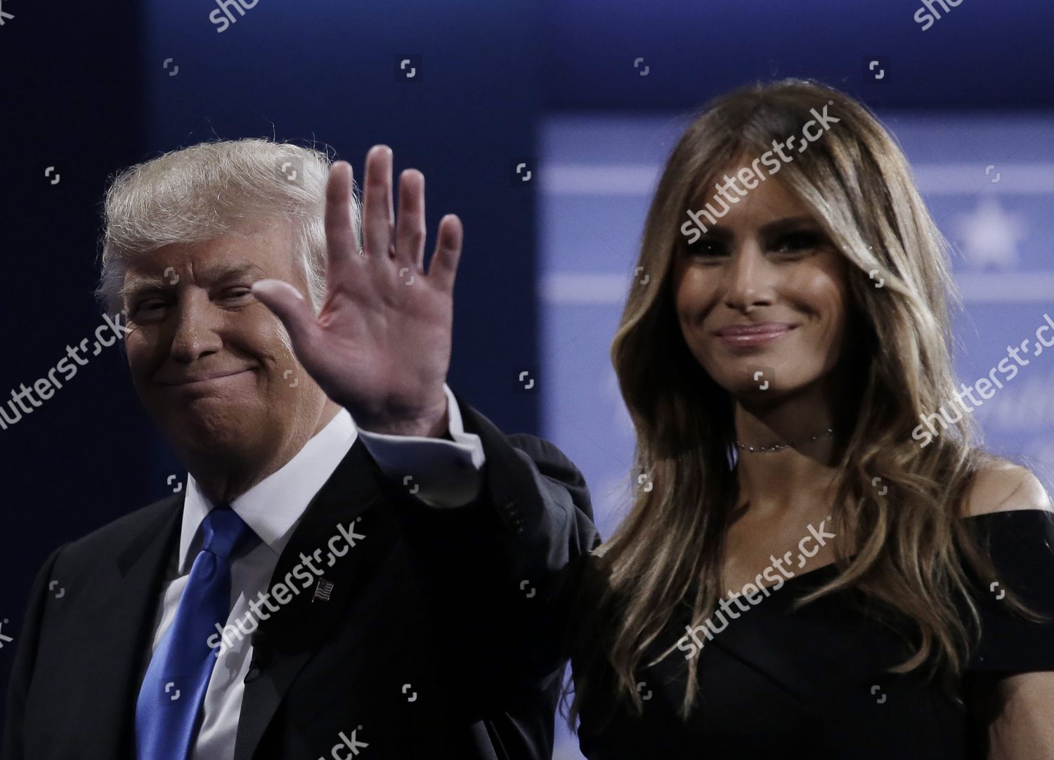 REPUBLICAN DONALD TRUMP HIS WIFE MELANIA Editorial Stock Photo - Stock ...