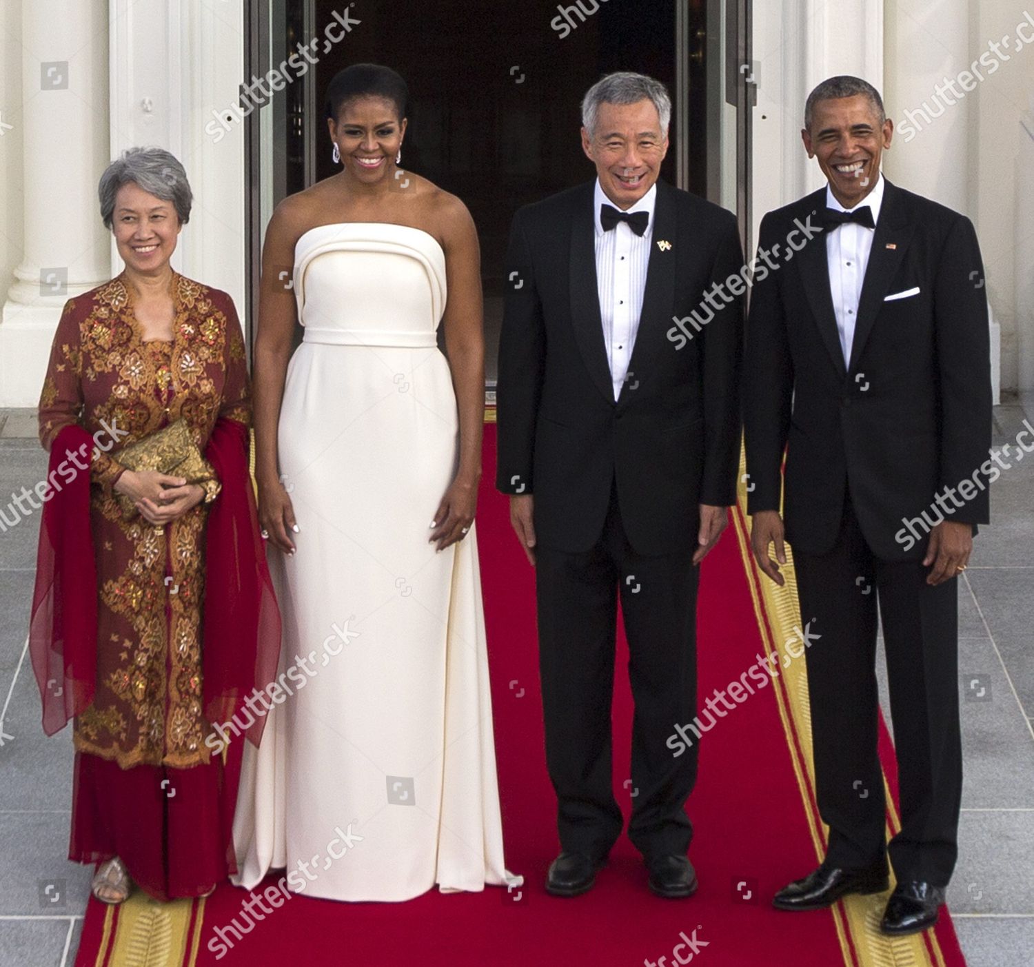 Us President Barack Obama R First Editorial Stock Photo - Stock Image ...