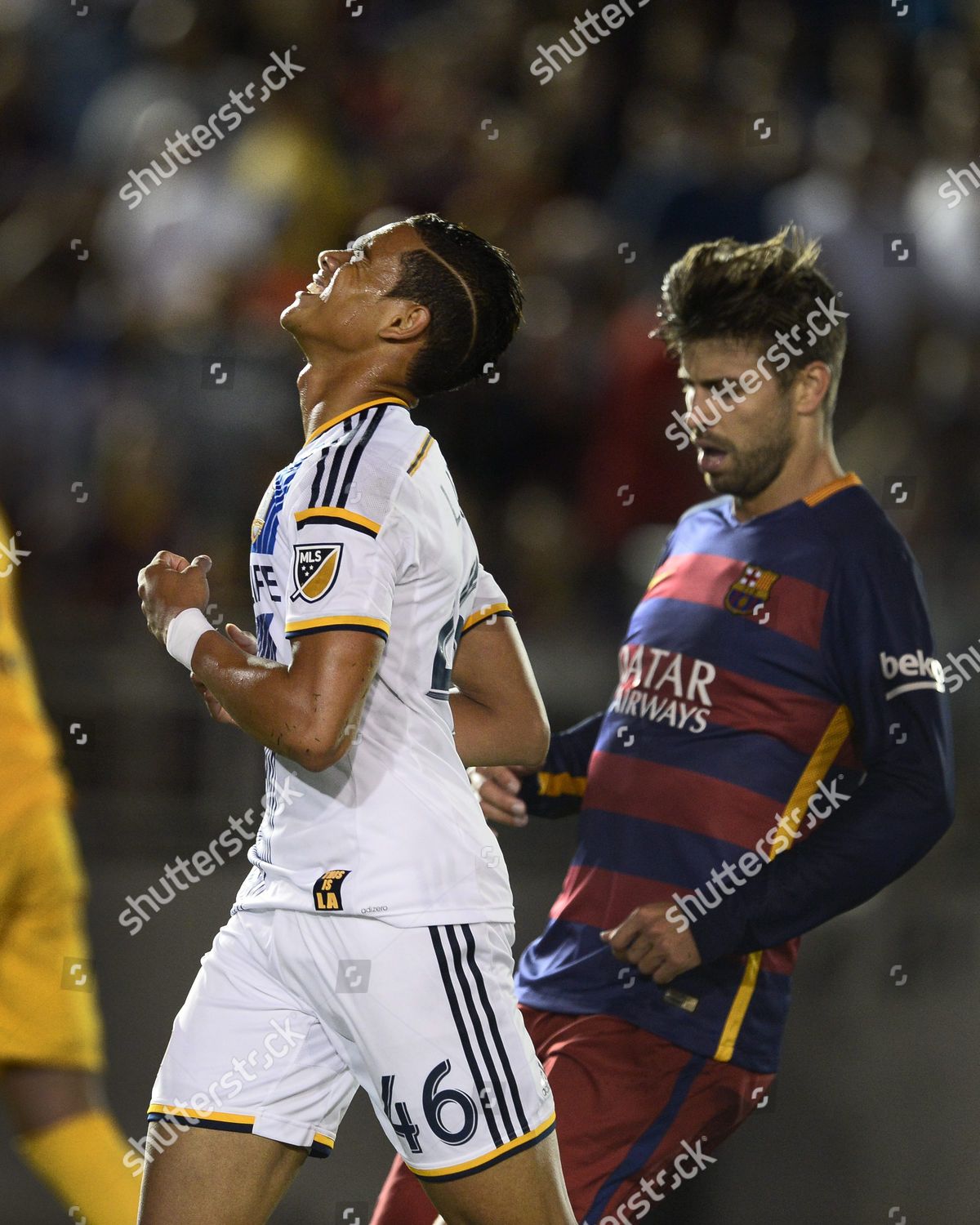 La Galaxys Ariel Lassiter L Reacts Editorial Stock Photo - Stock Image ...