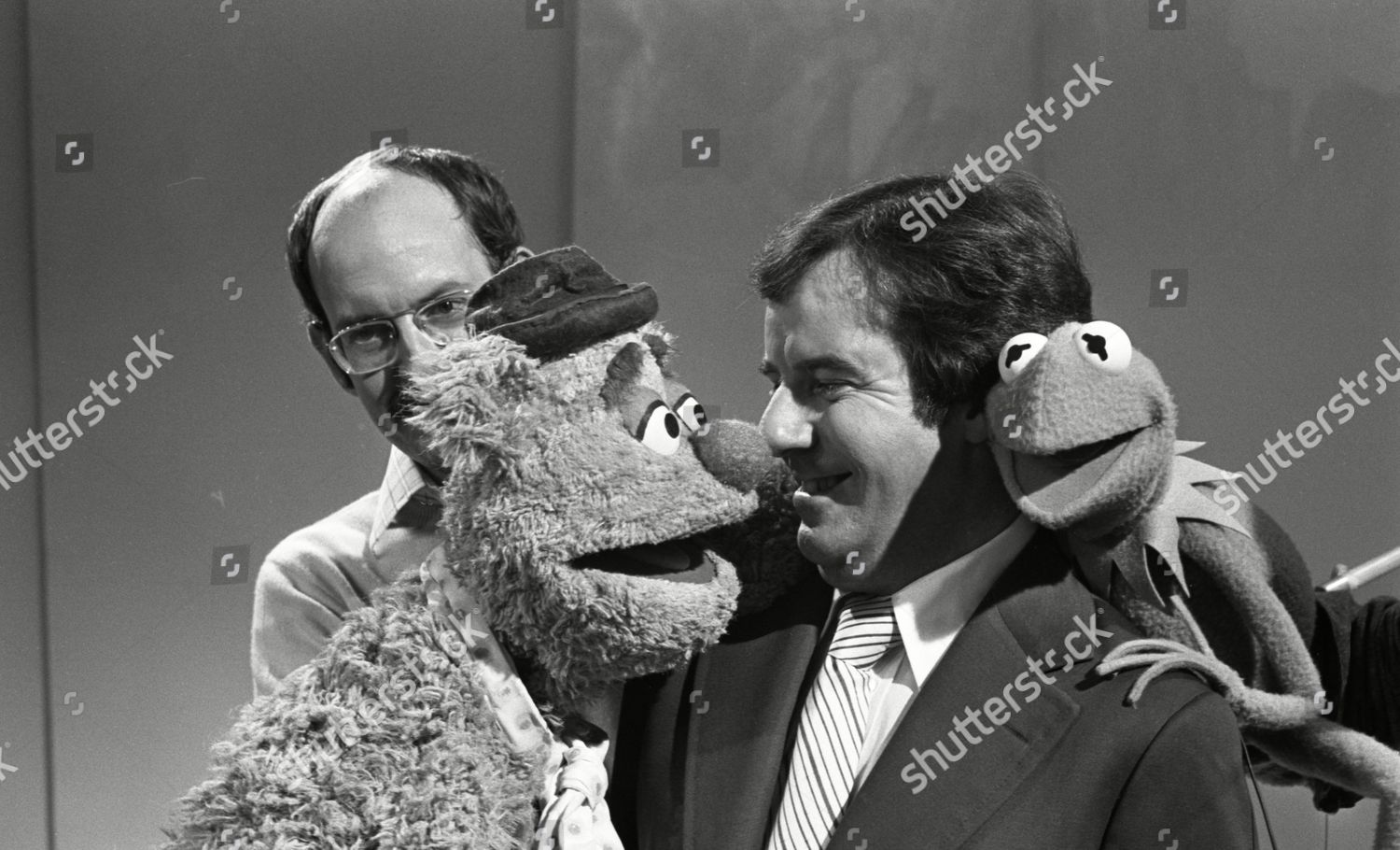 Tv Host Russell Harty Chats Jim Editorial Stock Photo - Stock Image ...