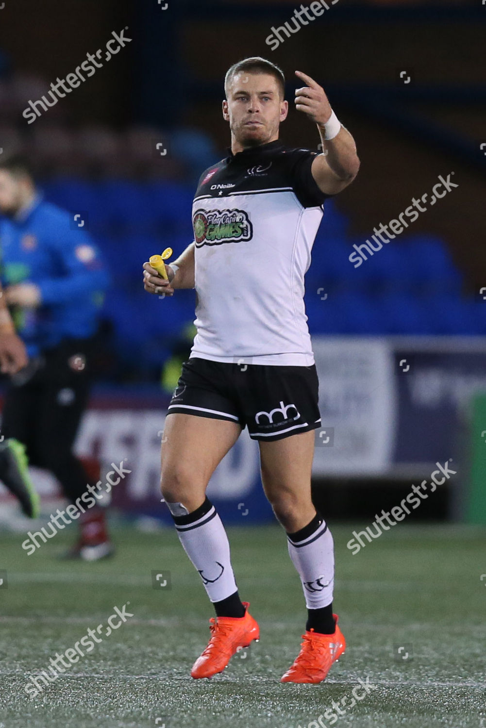 Rhys Hanbury Widnes Vikings During Betfred Editorial Stock Photo ...