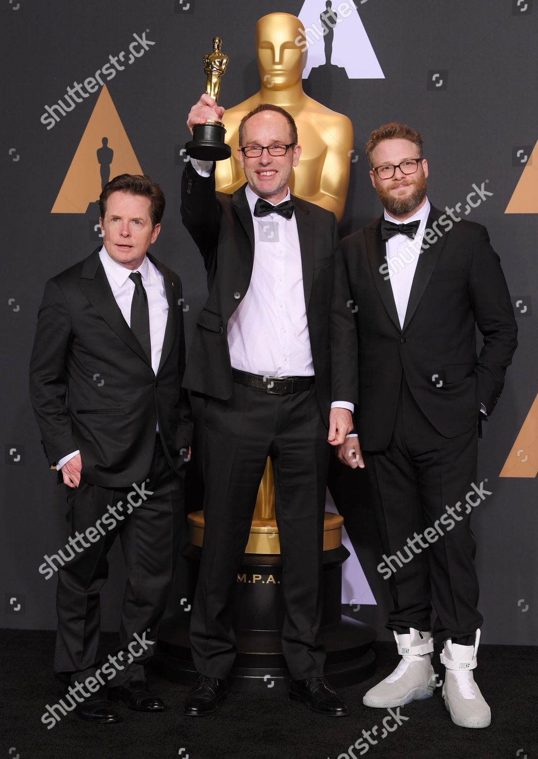 Michael J Fox Seth Rogen John Editorial Stock Photo - Stock Image ...