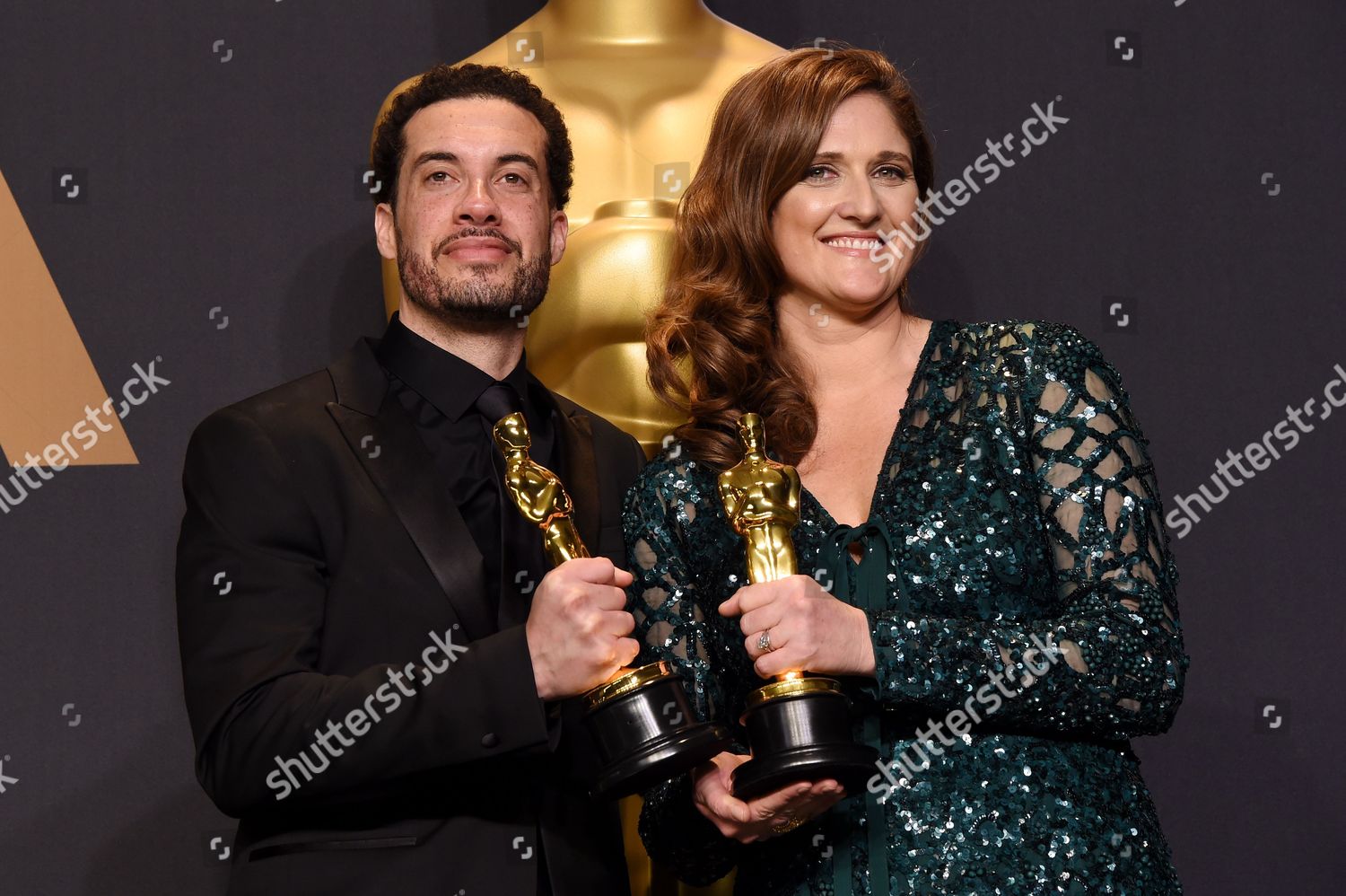 Ezra Edelman Caroline Waterlow Documentary Feature Editorial Stock ...