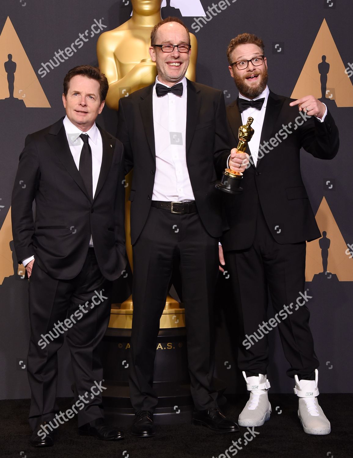 Michael J Fox Seth Rogen John Editorial Stock Photo - Stock Image ...