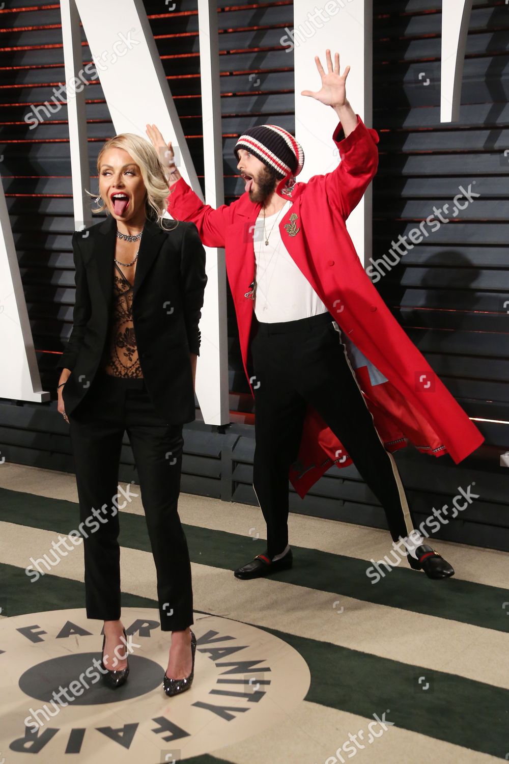 Kelly Ripa Jared Leto Editorial Stock Photo - Stock Image | Shutterstock