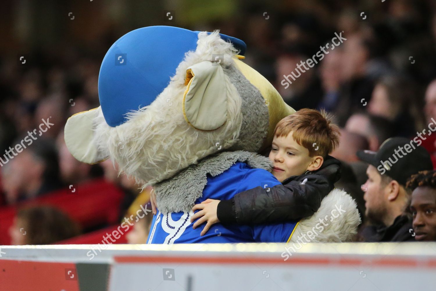 Young Fan Hugging Haydon Womble During Editorial Stock Photo - Stock ...