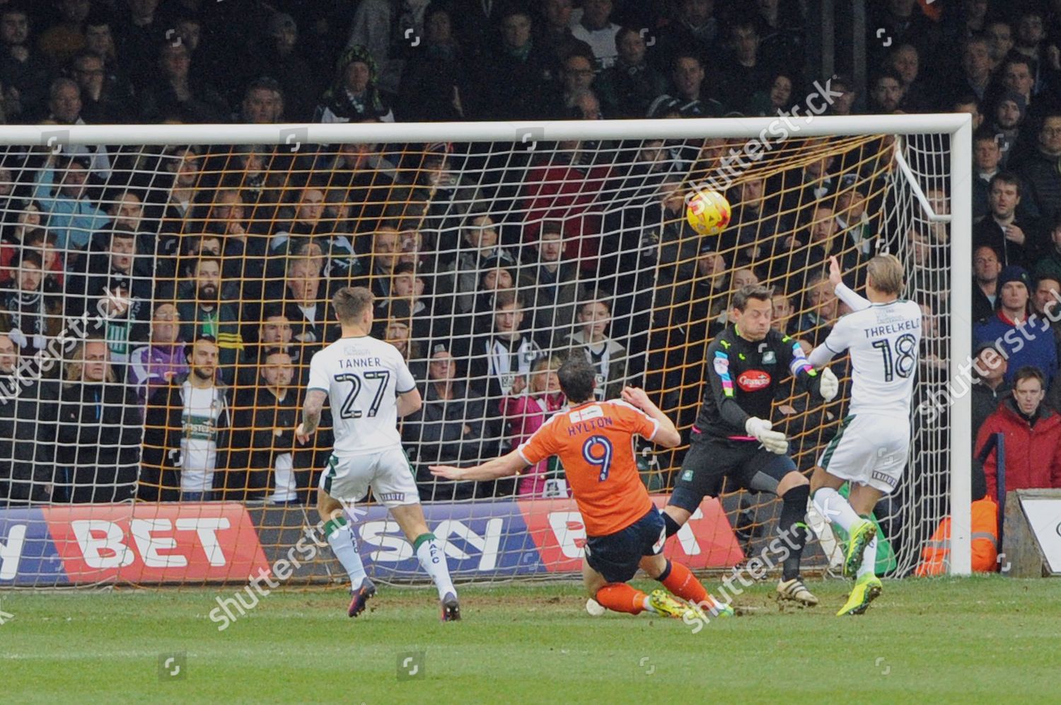 Danny Hylton Luton Town 9 Scores Editorial Stock Photo - Stock Image ...