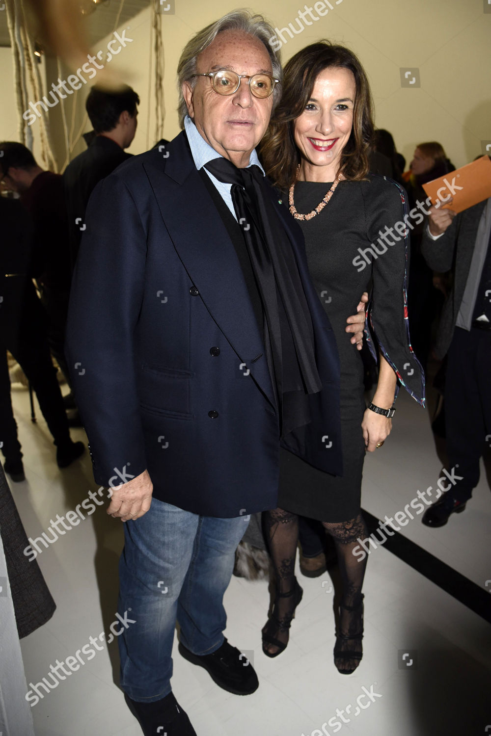 Diego Della Valle Silvia Grilli Editorial Stock Photo - Stock Image ...