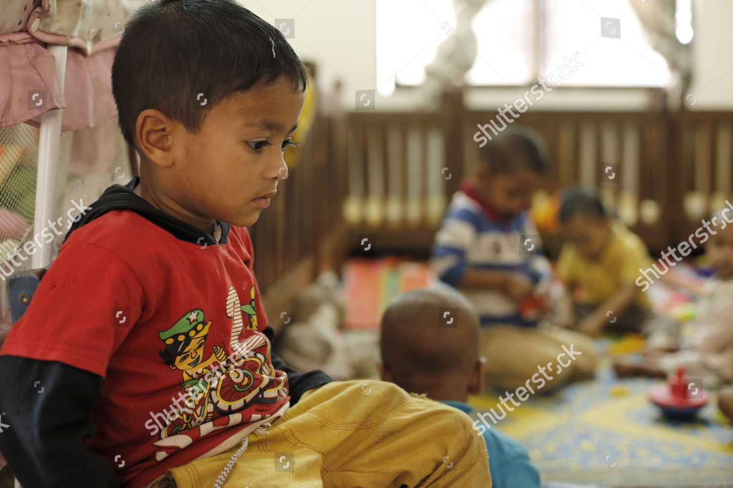 Children Destitute Women Day Care Center Editorial Stock Photo - Stock ...
