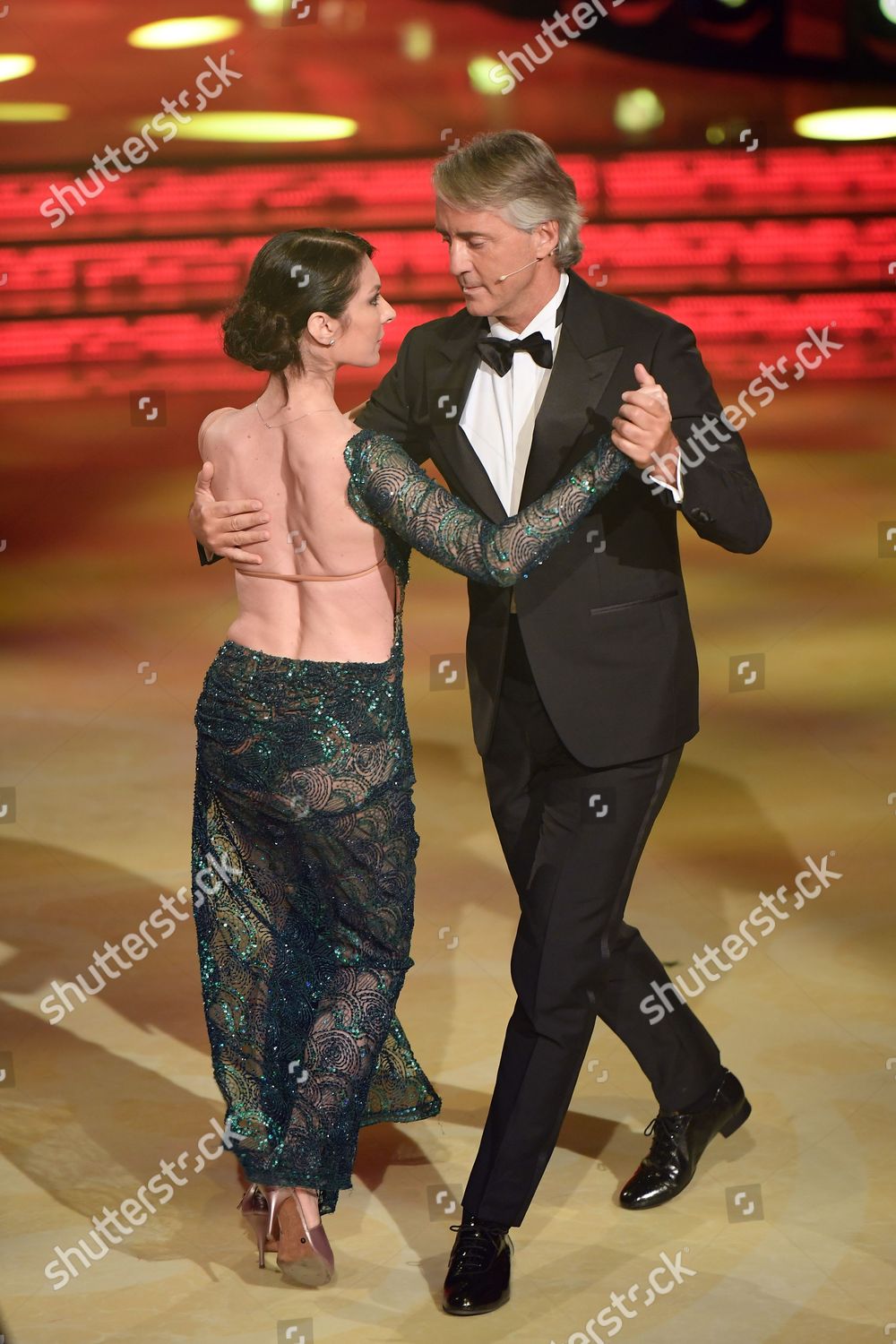 Dance Teacher Roberta Beccarini Roberto Mancini Editorial Stock Photo ...