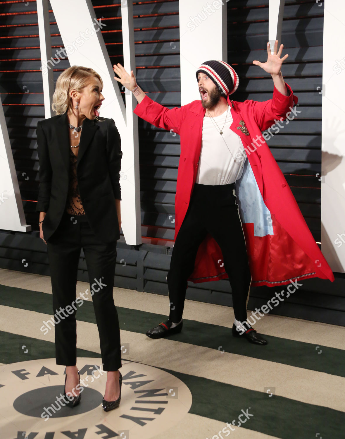 Kelly Ripa Jared Leto Editorial Stock Photo - Stock Image | Shutterstock