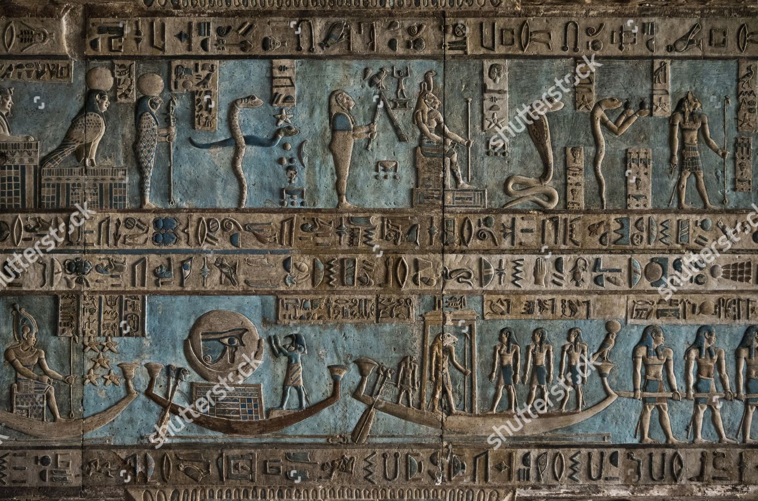 Egypt Dendara Temple Hathor Originally Built Editorial Stock Photo ...