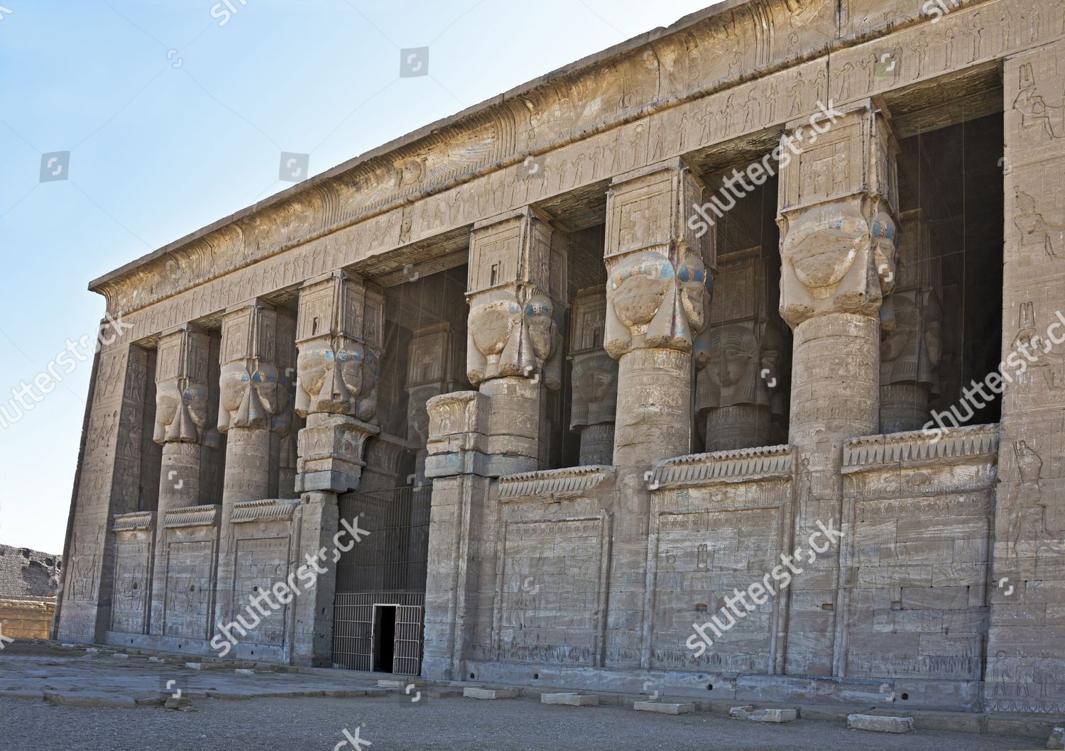 Egypt Dendara Temple Hathor Originally Built Editorial Stock Photo ...