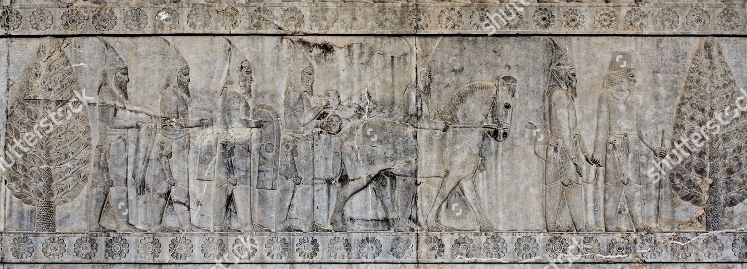 Iran Persepolis Modern Takhte Jamshid East Editorial Stock Photo ...